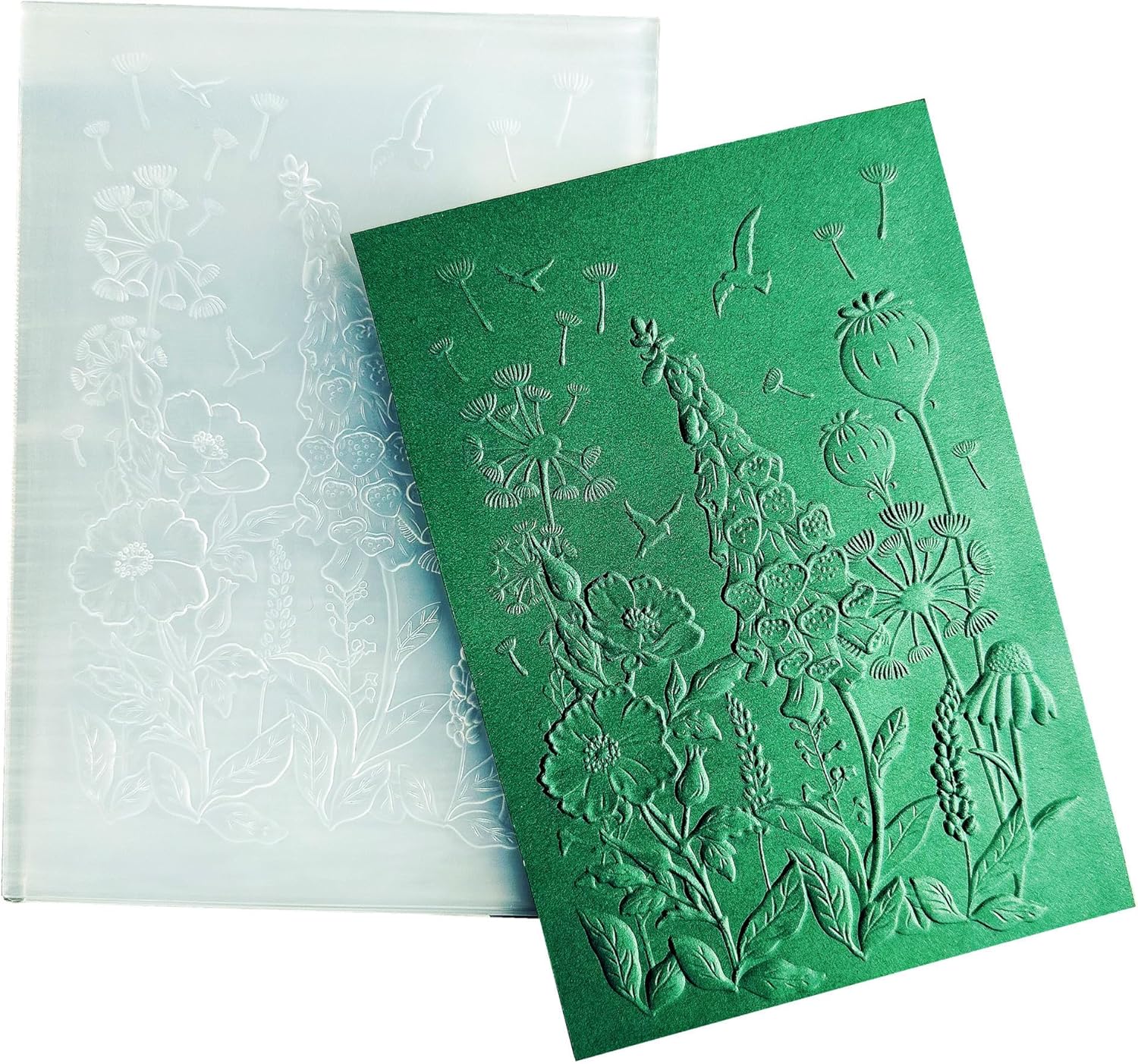 Amazon.com: Arbuya 3D Plastic Embossing Folders for Card Making 3 d ...