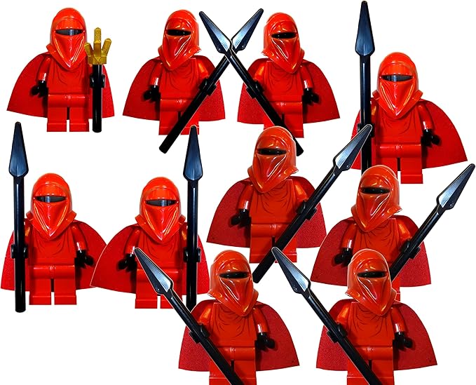 LEGO Star Wars – Royal Guard Truppe/Armée avec guide et sceptre doré ...