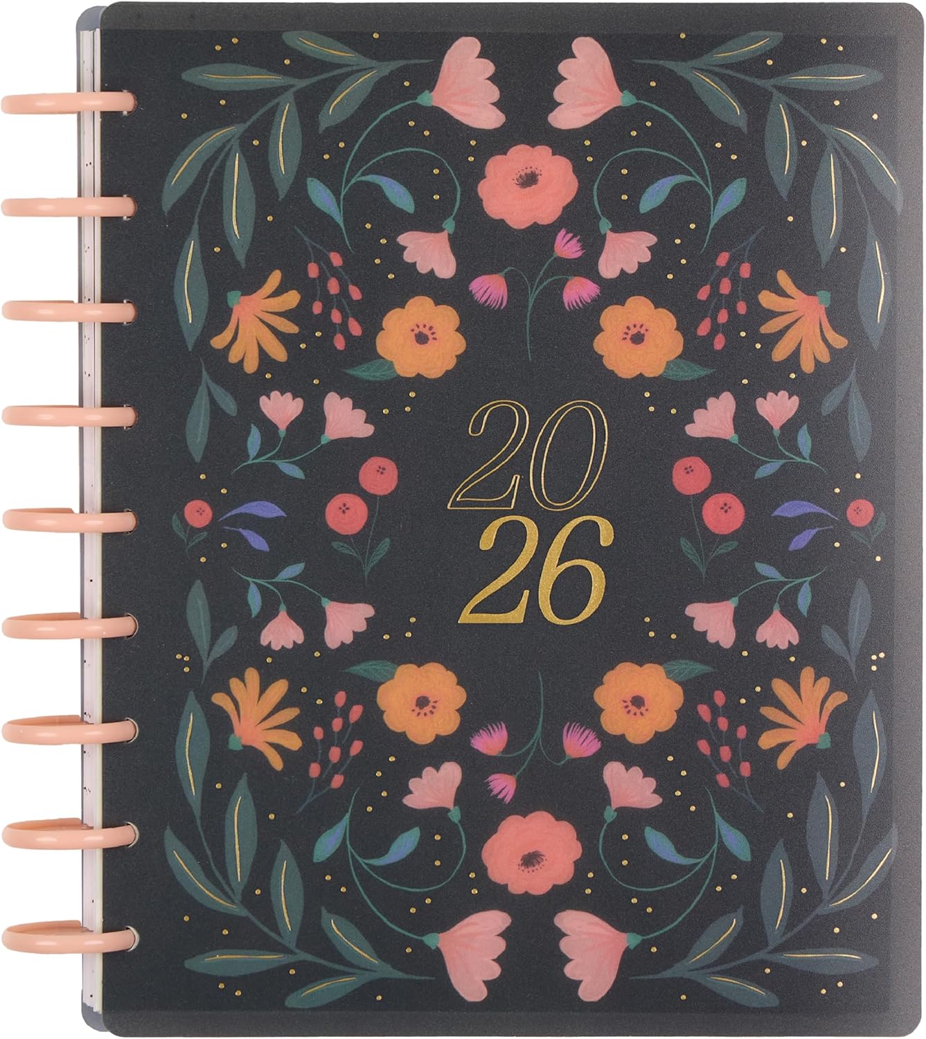 Happy Planner Disc-Bound Planner Jan.–Dec. 2026, Includes 3 Extra ...