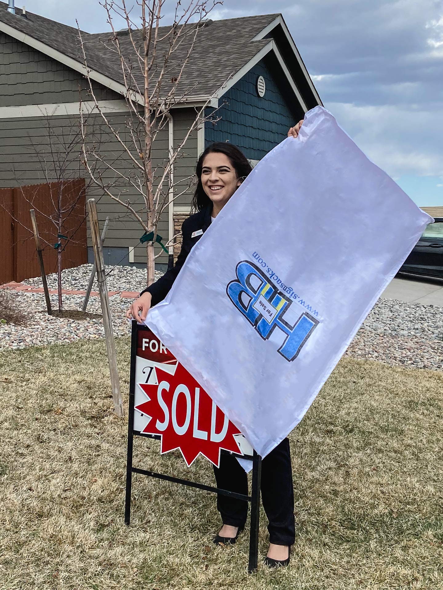 Real Estate Sign Cover Bag