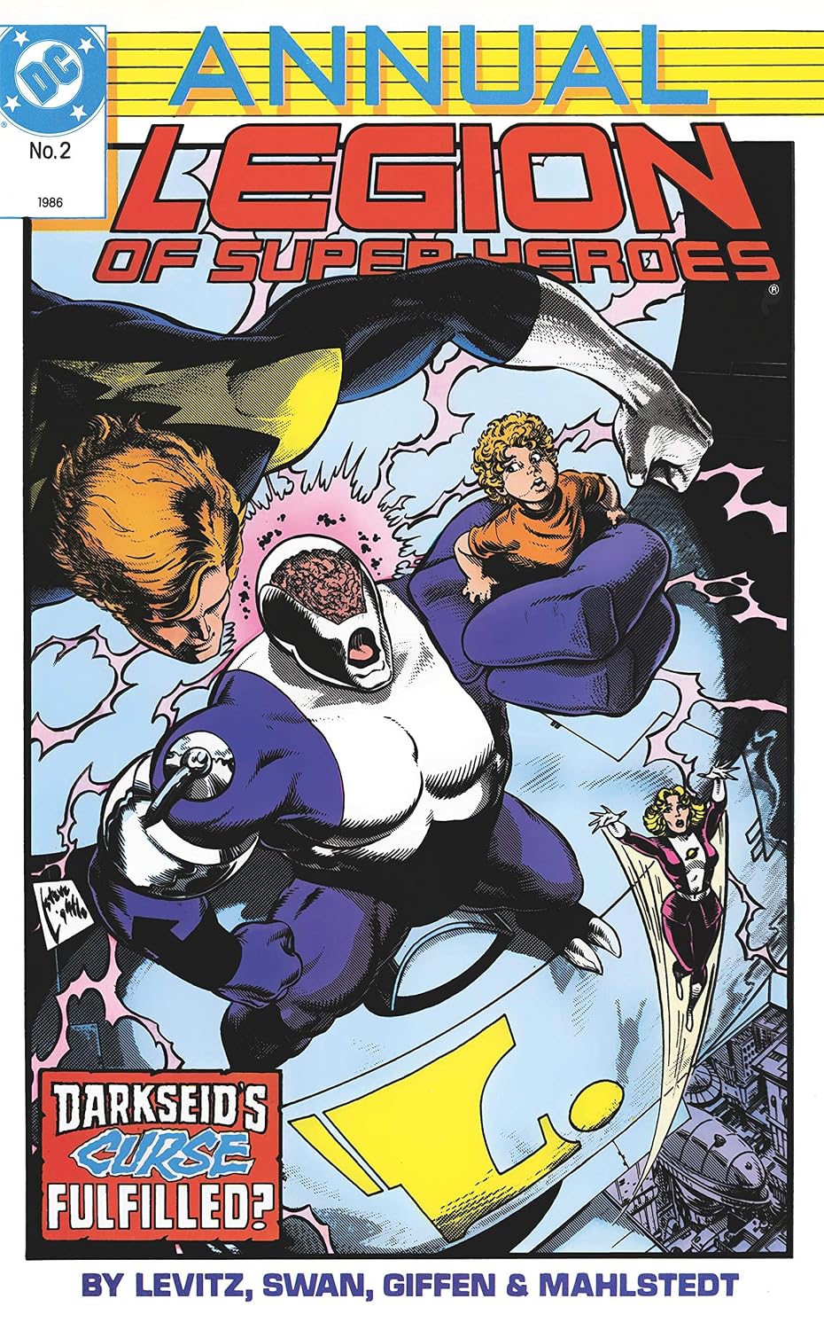 Amazon.com: Legion of Super-Heroes (1984-1989) Annual #2 eBook : Levitz ...