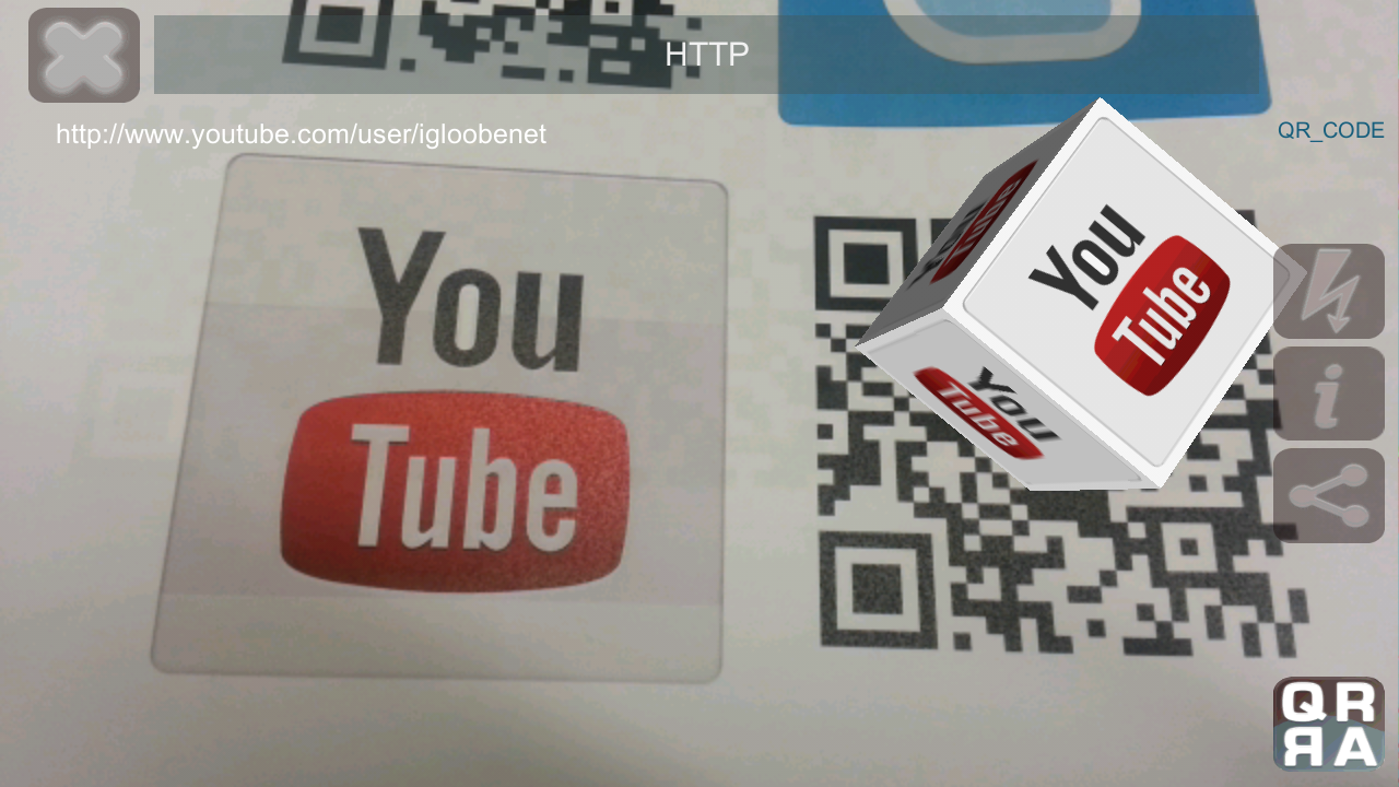 QR Augmented Reality Reader - App on Amazon Appstore