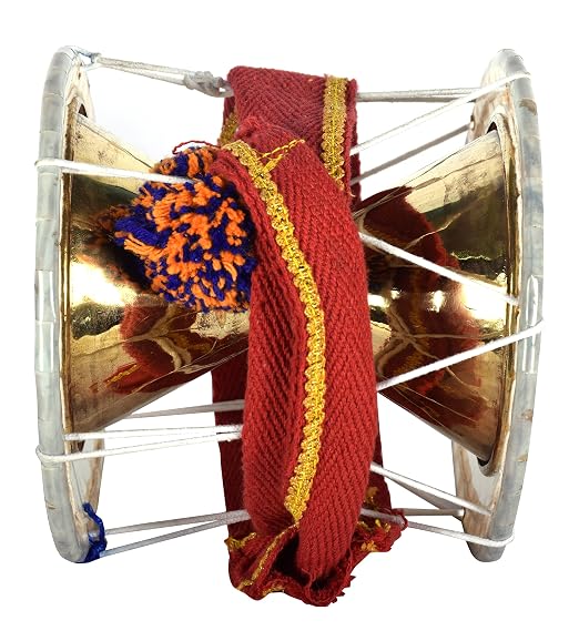 Kannan Musical Instruments 1 Piece Small Udukkai, Gold : Amazon.in ...