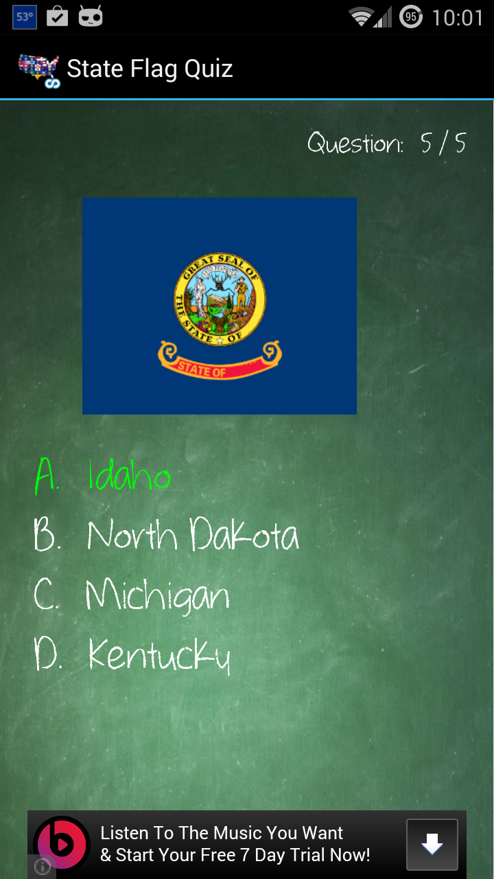 State Flag Quiz - App on Amazon Appstore