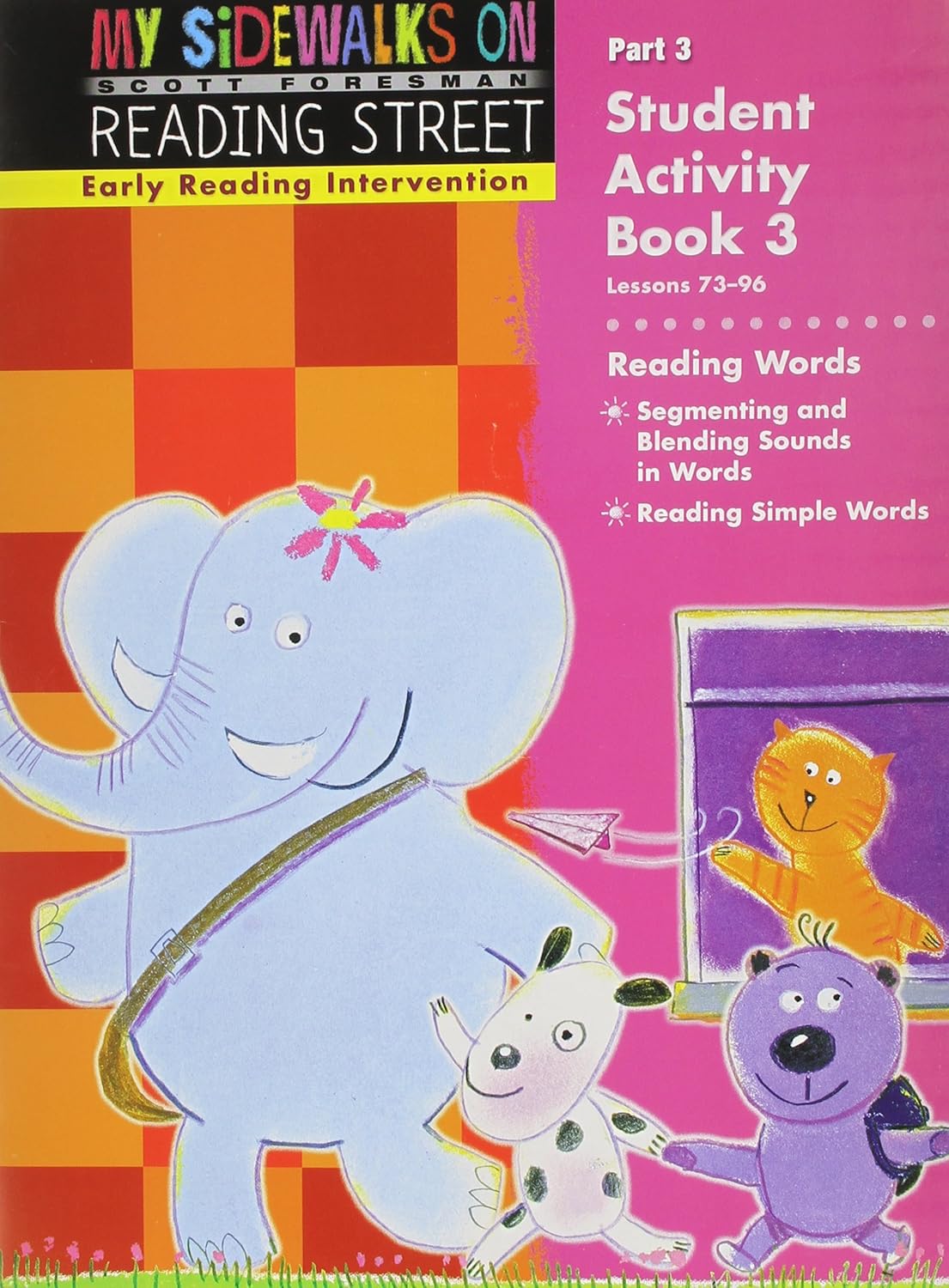 Early Reading Intervention Student Activity Book Grade K Part 3 ...