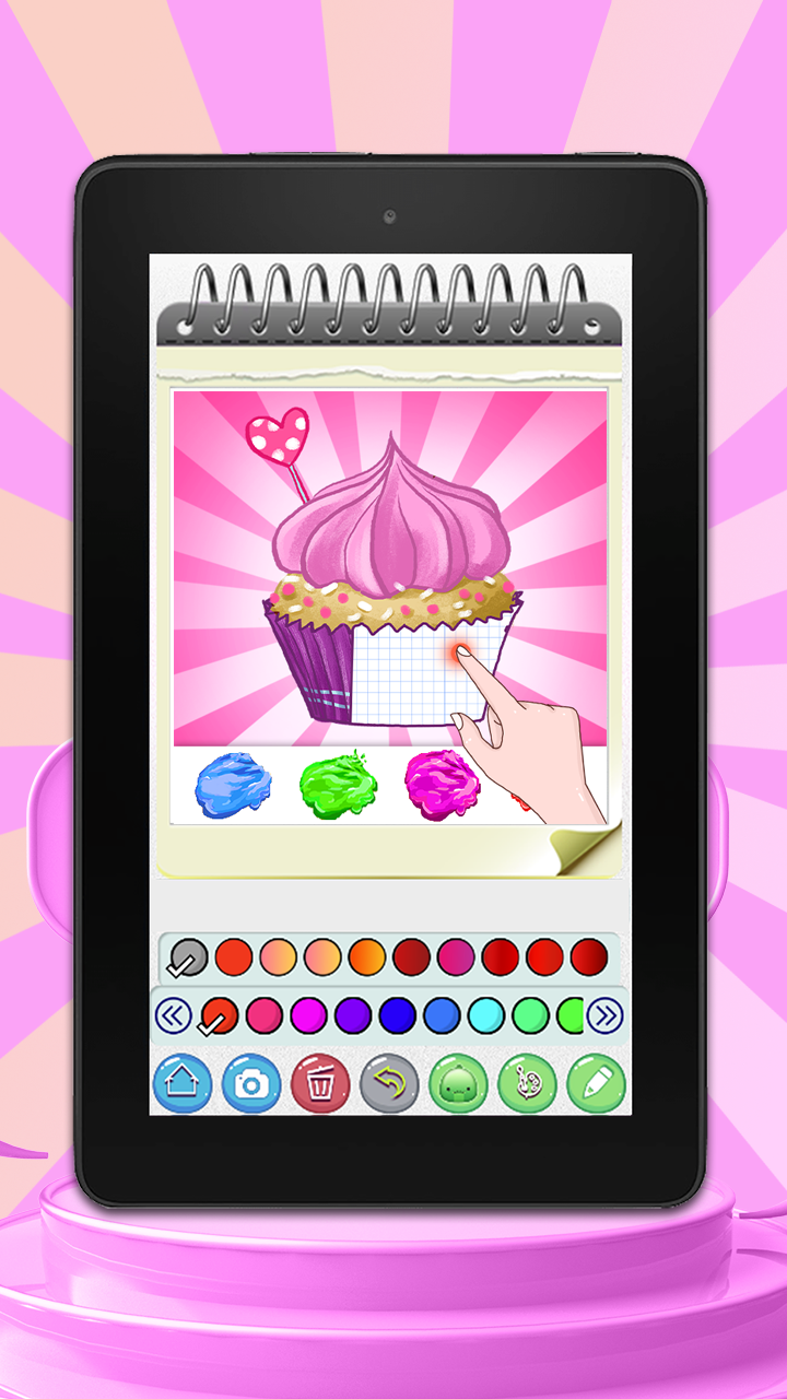 Bake Cupcakes Coloring Book:Amazon.com:Appstore for Android