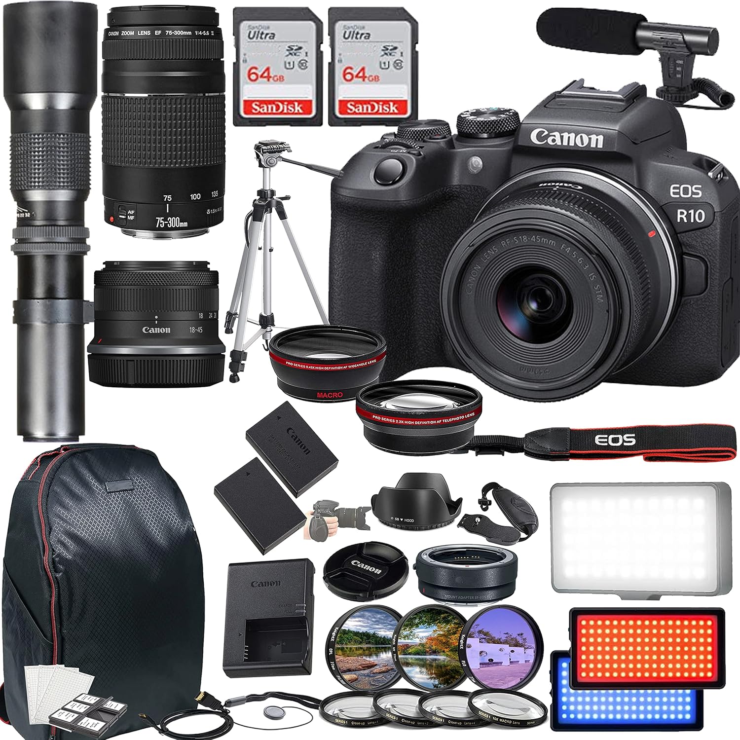 Amazon.com : Canon Canon EOS R10, R10 Mirrorless Digital Camera Systems ...