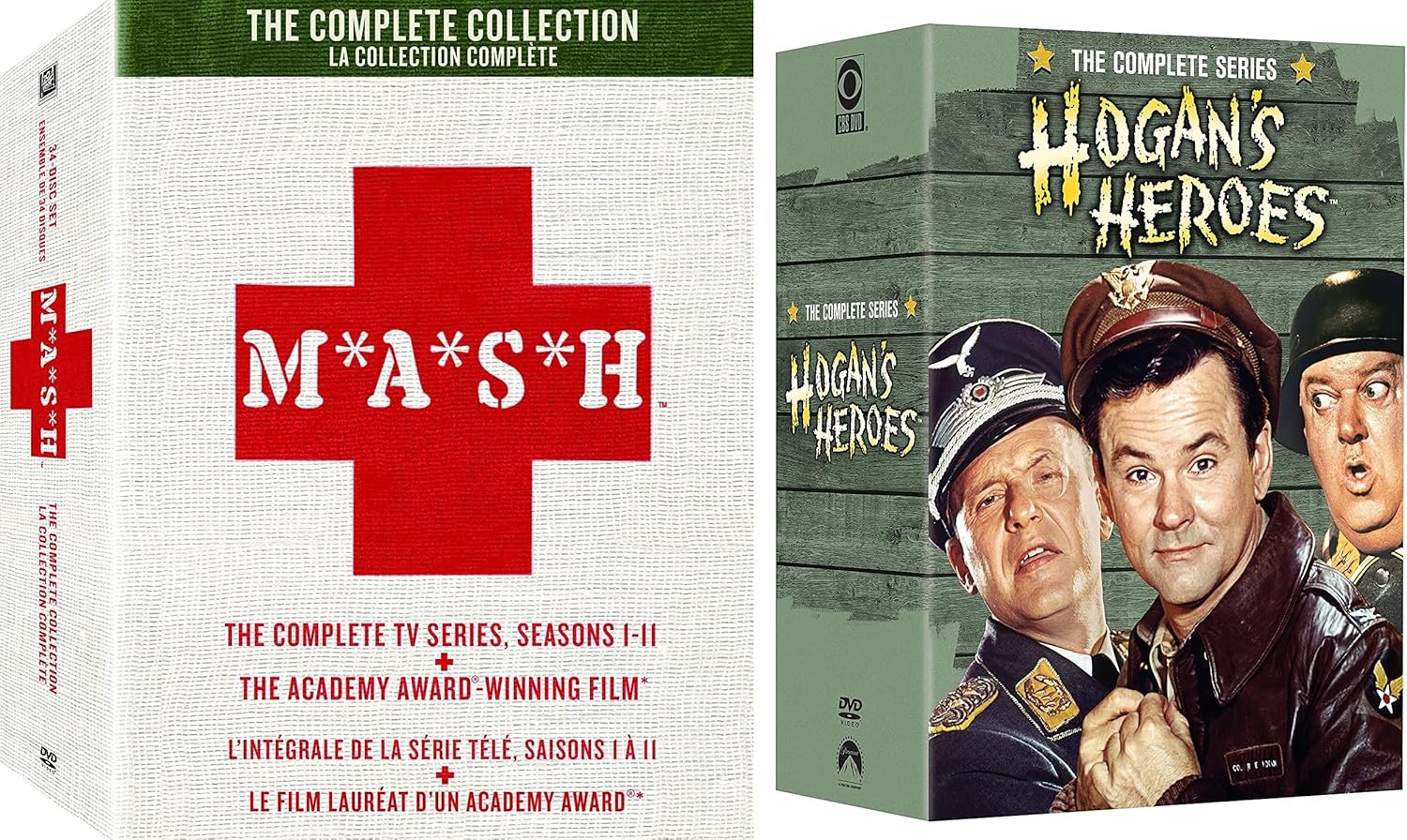MASH Complete Collection TV Series plus Movie & Hogan's Heroes Complete ...