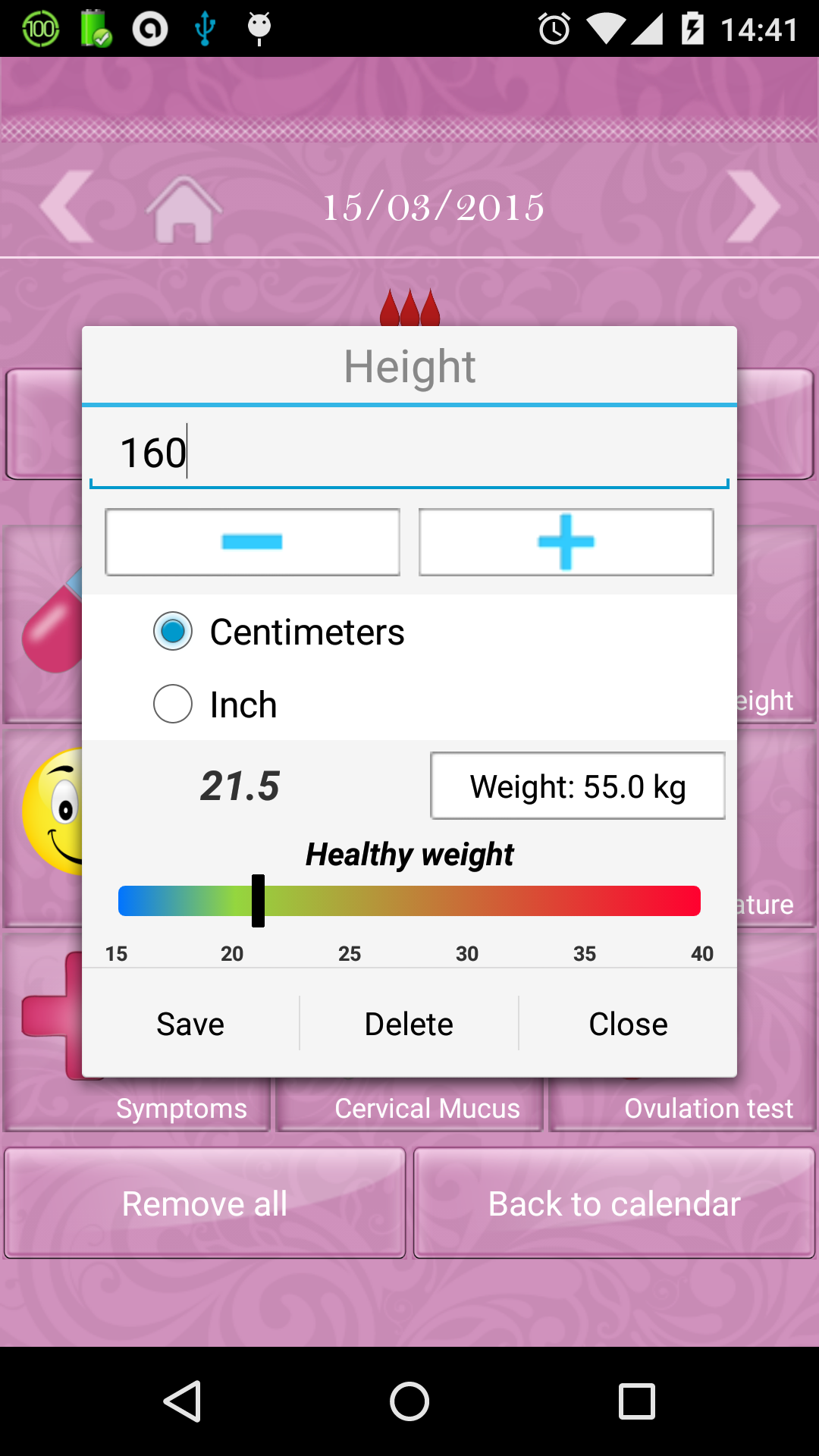 Women's calendar - App on Amazon Appstore