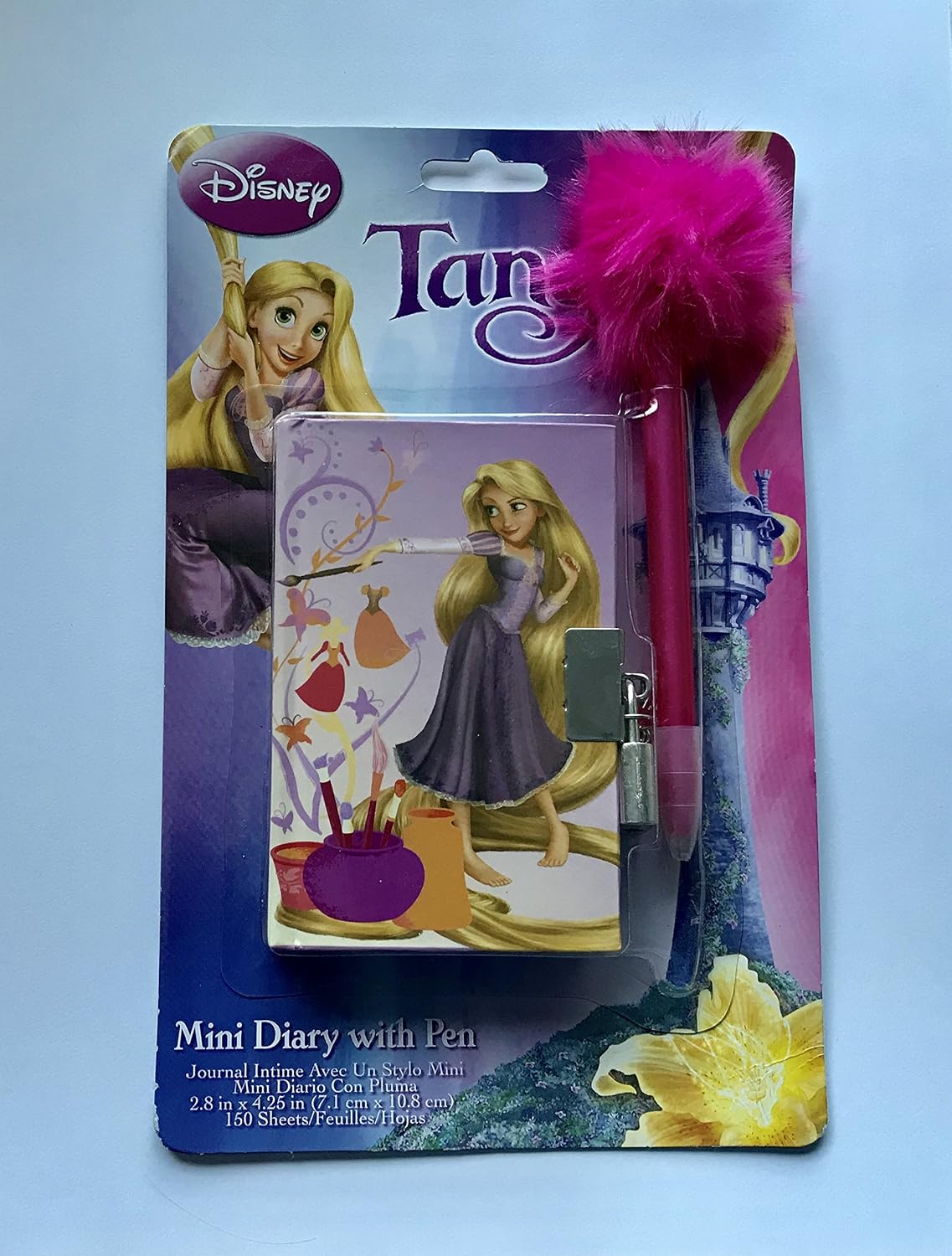 Amazon.com: Tangled Mini Lock Diary with Pen : Toys & Games