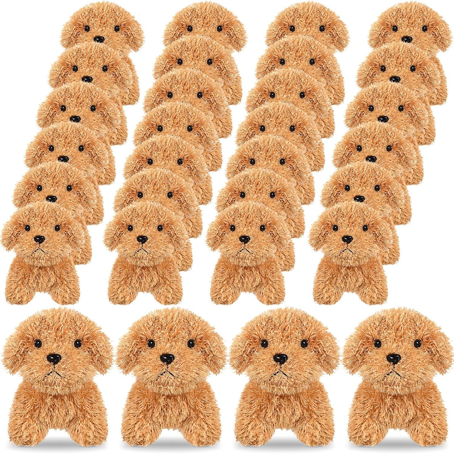 Amazon.com: HyDren 30 Plush Puppy Dogs Stuffed Animals Bulk Assorted ...