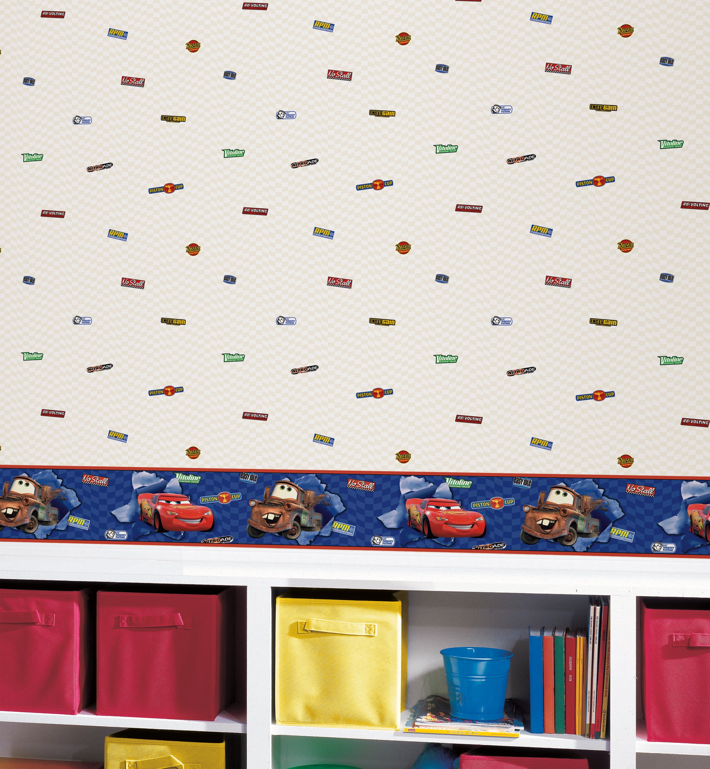 Dk6116bd Disney Cars Wallpaper