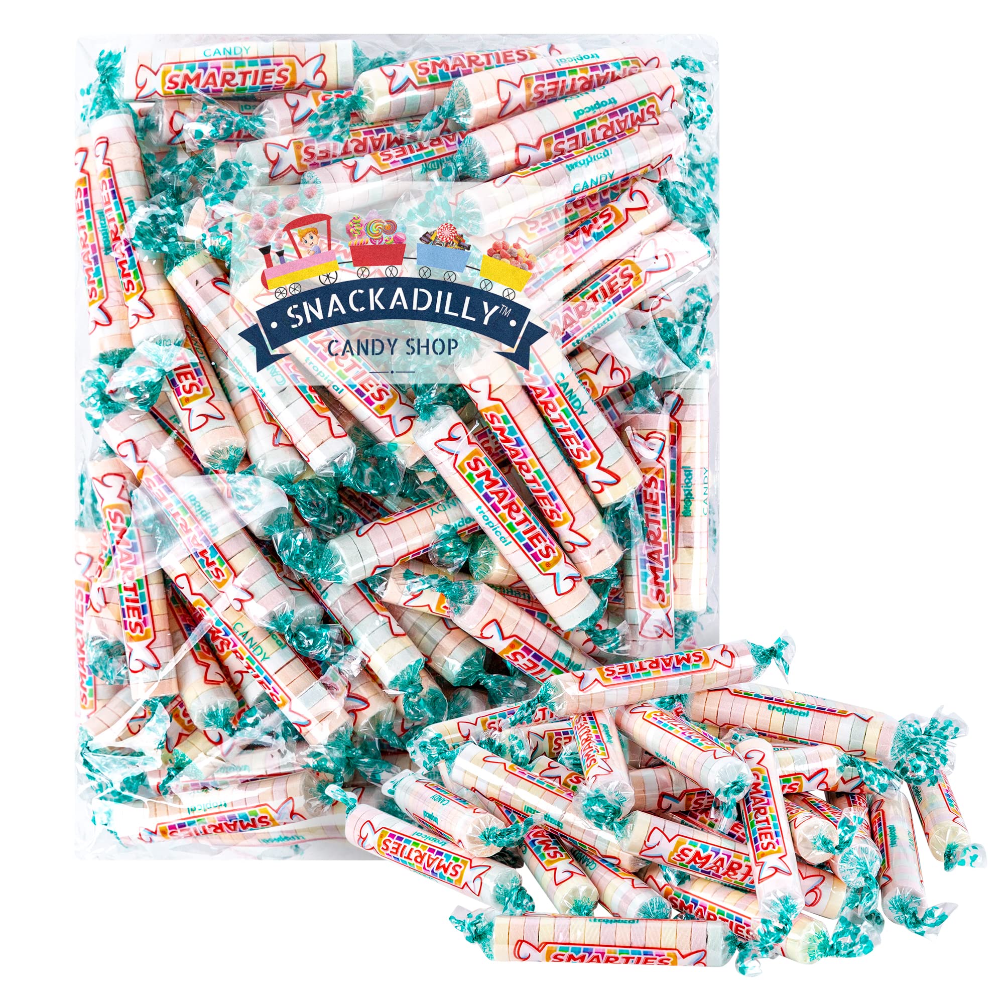 Amazon.com : Smarti's extreme Sour Rolls 2Lbs. Bag By Snackadilly I Fat ...