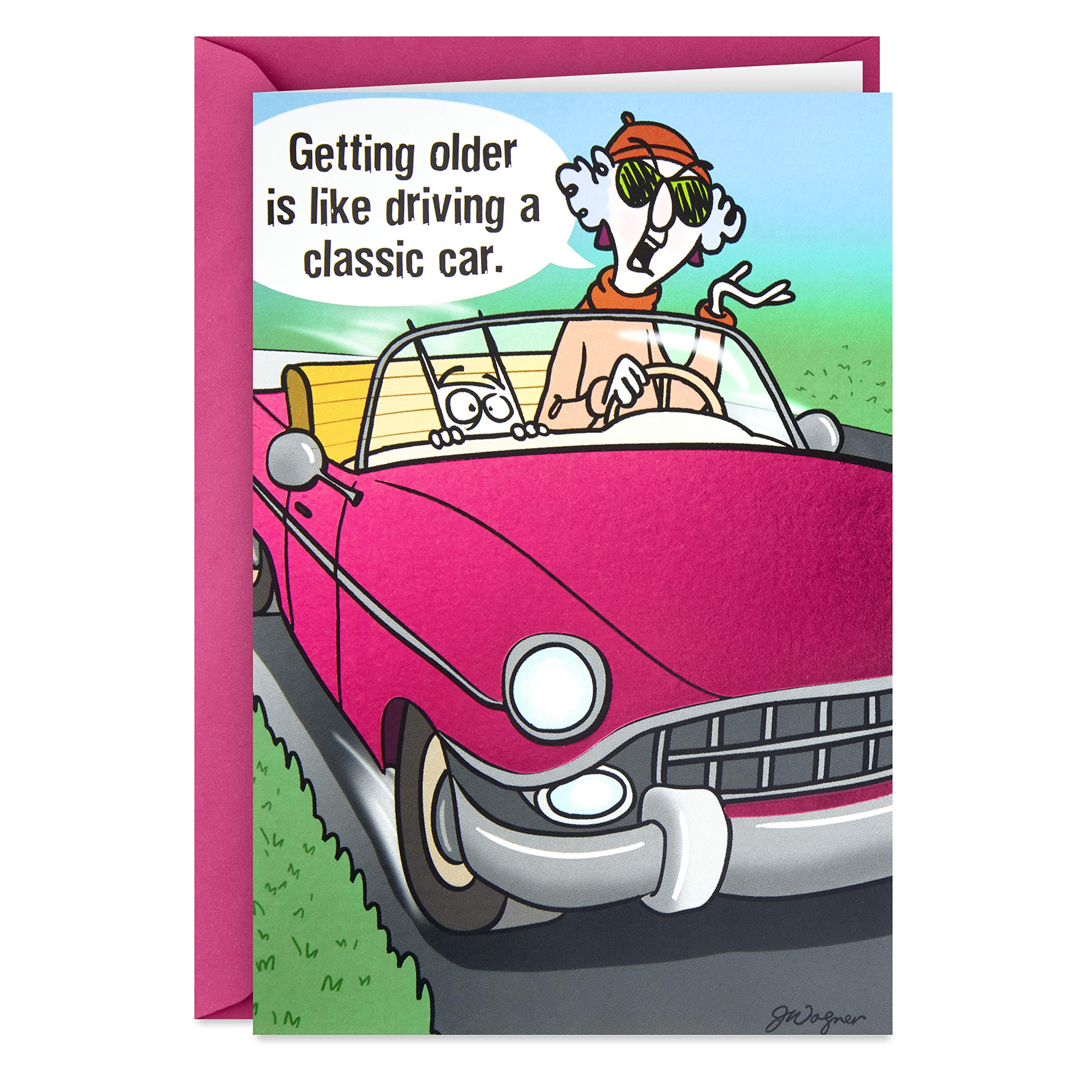 Maxine Funny Happy Birthday Clip Art Old Lady Maxine Etsy