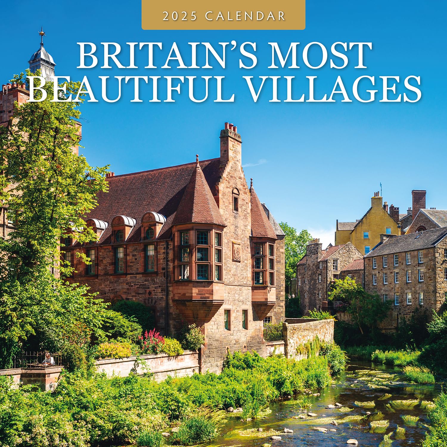 Britain’s Most Beautiful Villages – 2025 Square Wall Calendar – by Red ...