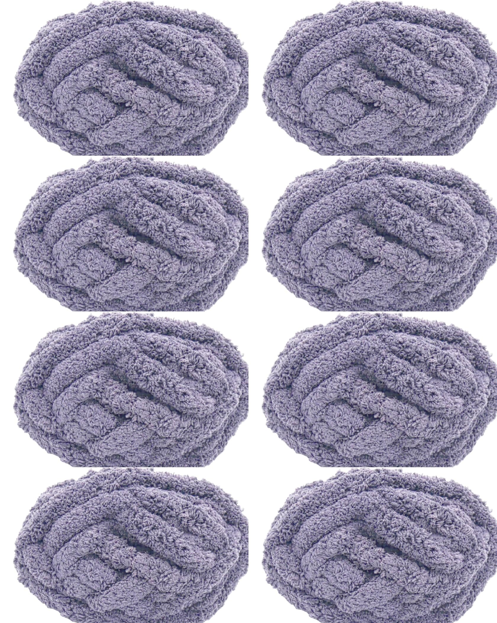 Amazon.com: Super Bulky Chunky Blanket Jumbo Chenille Yarn 30mm Extra ...