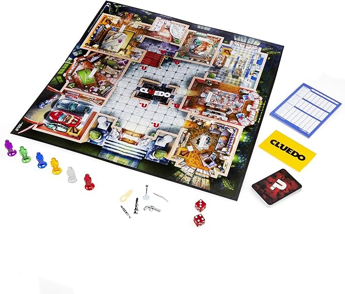 Cluedo, Jeu de société par Hasbro Gaming : Amazon.fr: Jeux et Jouets