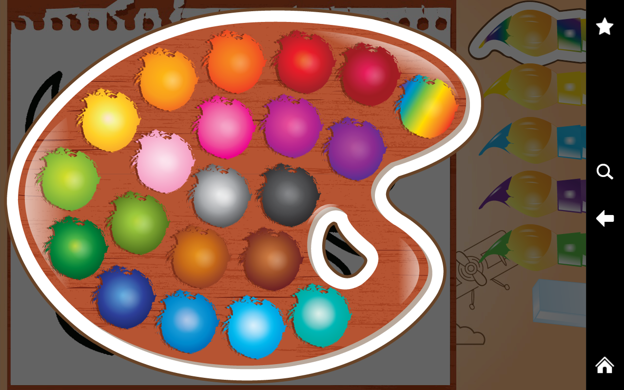 Aplicación Niños Libro para colorear FingerPen en Amazon Appstore