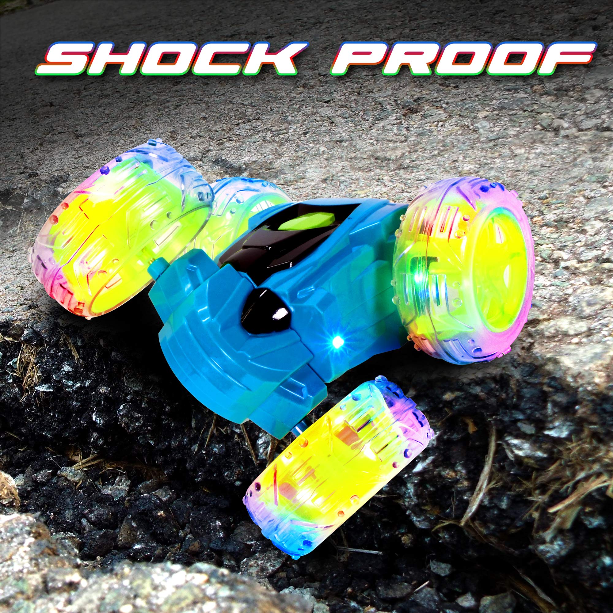 Contixo SC3 Remote Control Car Toys - RC Car Stunt Car 4WD 2.4Ghz ...