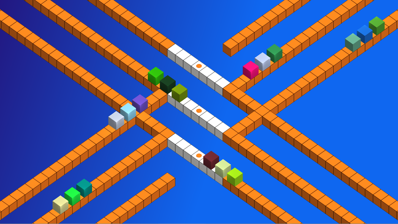 3D line coloured cube game - App on Amazon Appstore