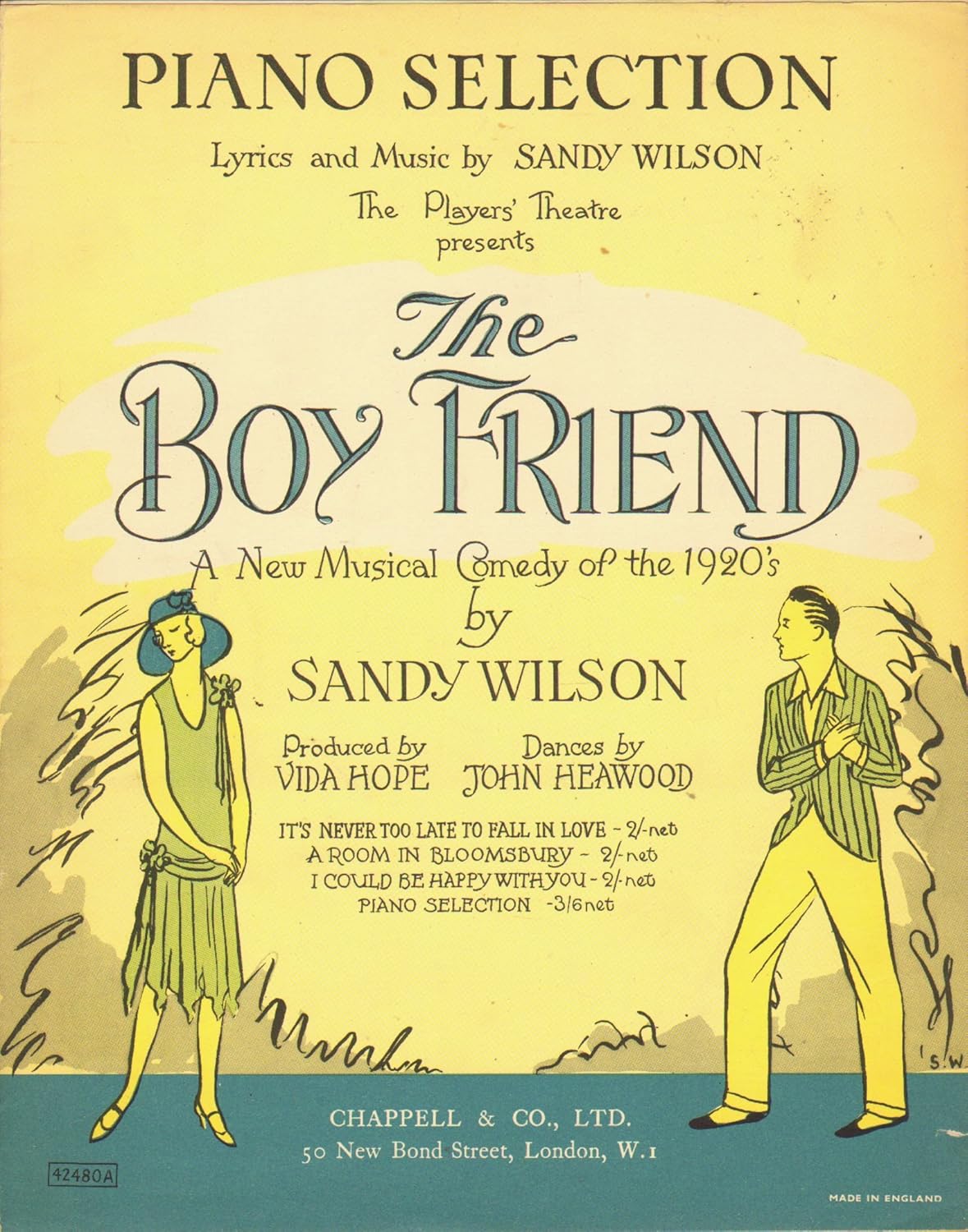 The Boyfriend (Sheet Music): Sandt Wilson: Amazon.com: Books