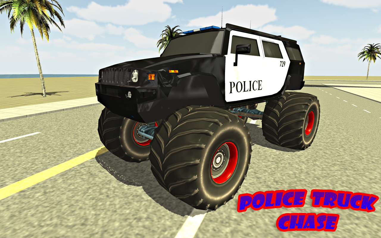 Police Monster Truck Driver : Extreme Thief Chase - App on the Amazon ...