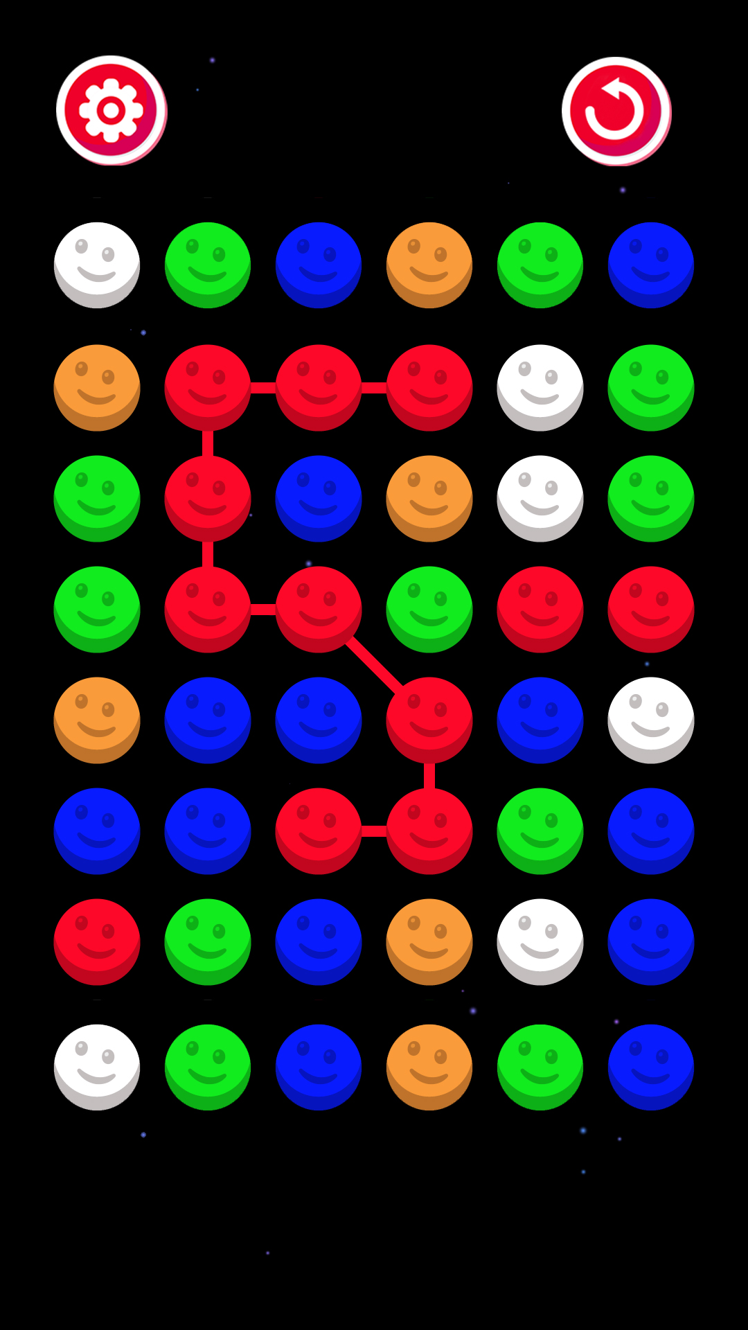 Connect Em All Emoji Puzzle: Connect Em Matching Emoji Dots Link Master ...