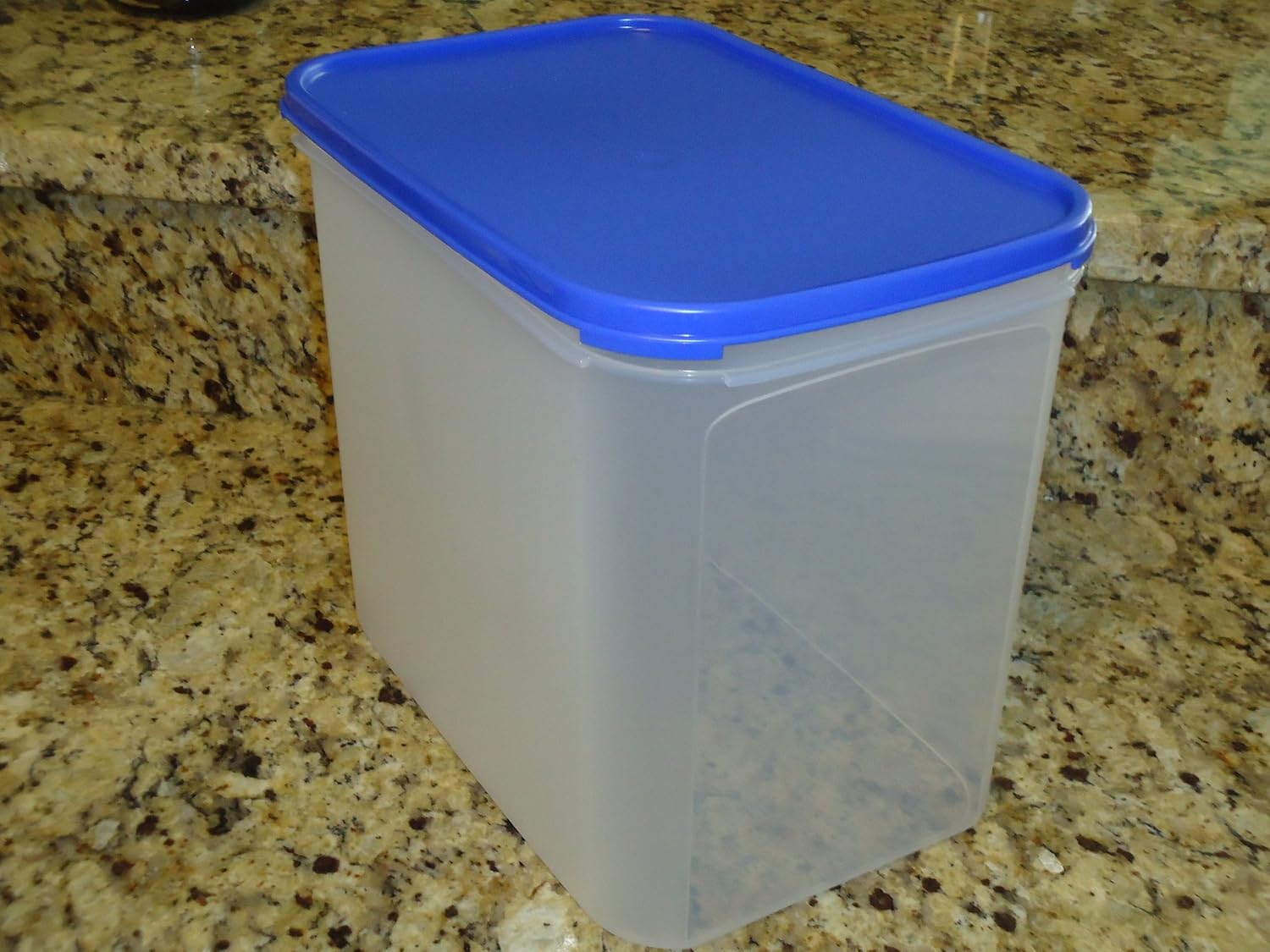 Amazon.com: Tupperware Modular Mates Rectangle/rectangular #4 Blue Seal ...