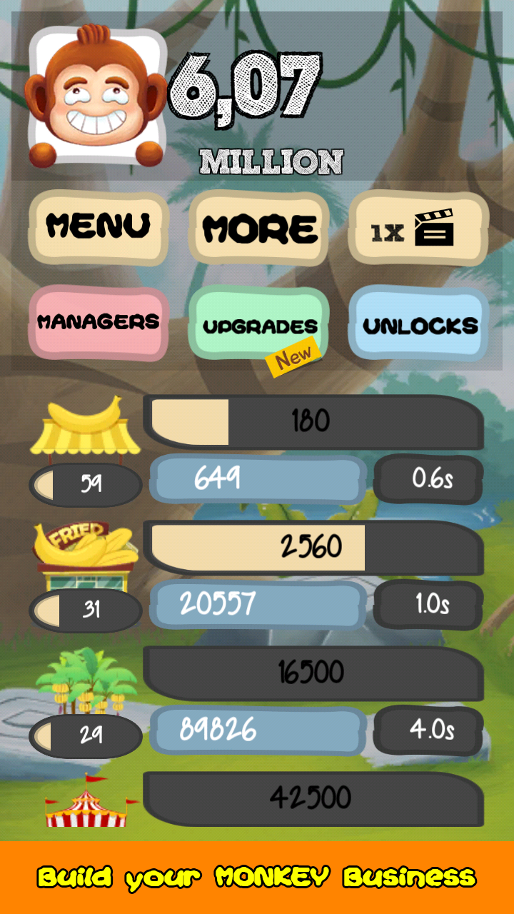 Monkey Business Tycoon - App on Amazon Appstore