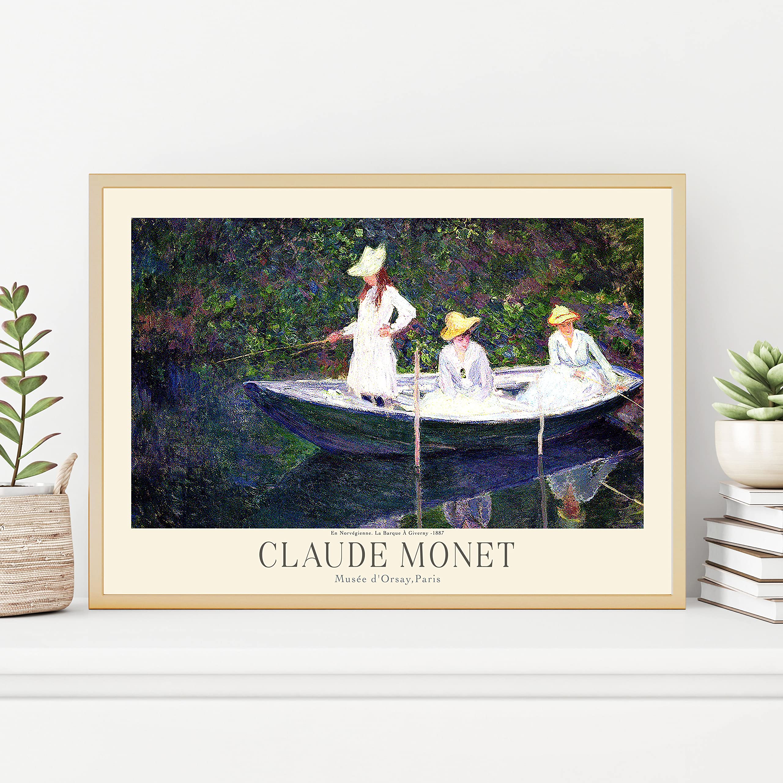 Amazon.com: Claude Monet Prints, Museum Gallery Exhibition Poster ...