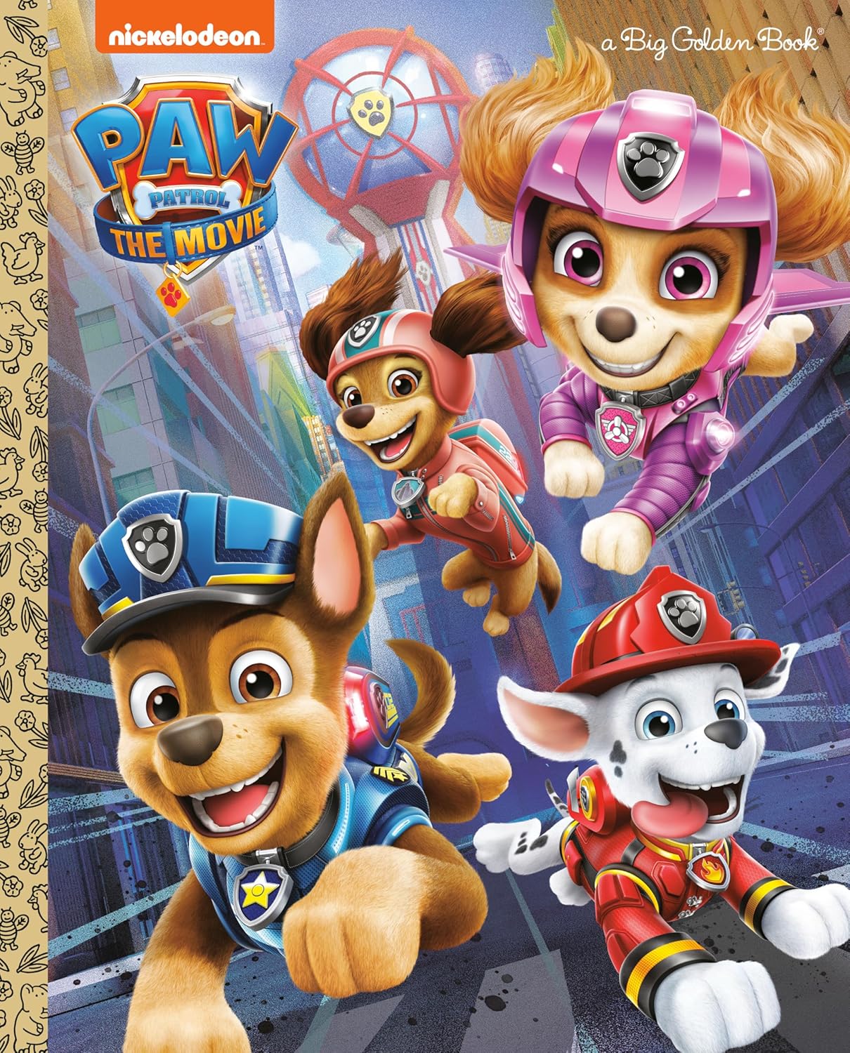 PAW Patrol: The Movie: Big Golden Book (PAW Patrol): Golden Books ...