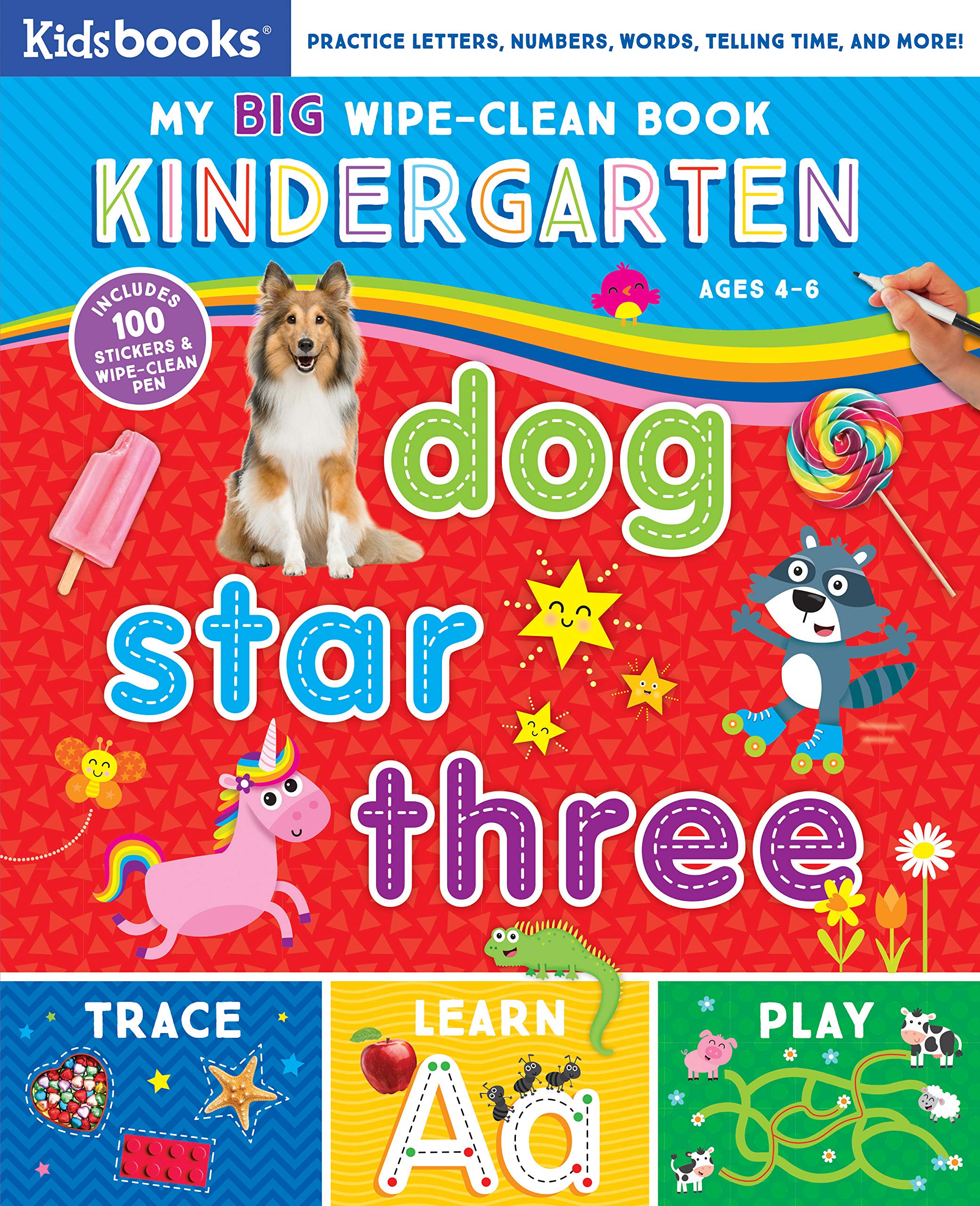 My Big Wipe-clean Book: Kindergarten: Publishing, Kidsbooks ...