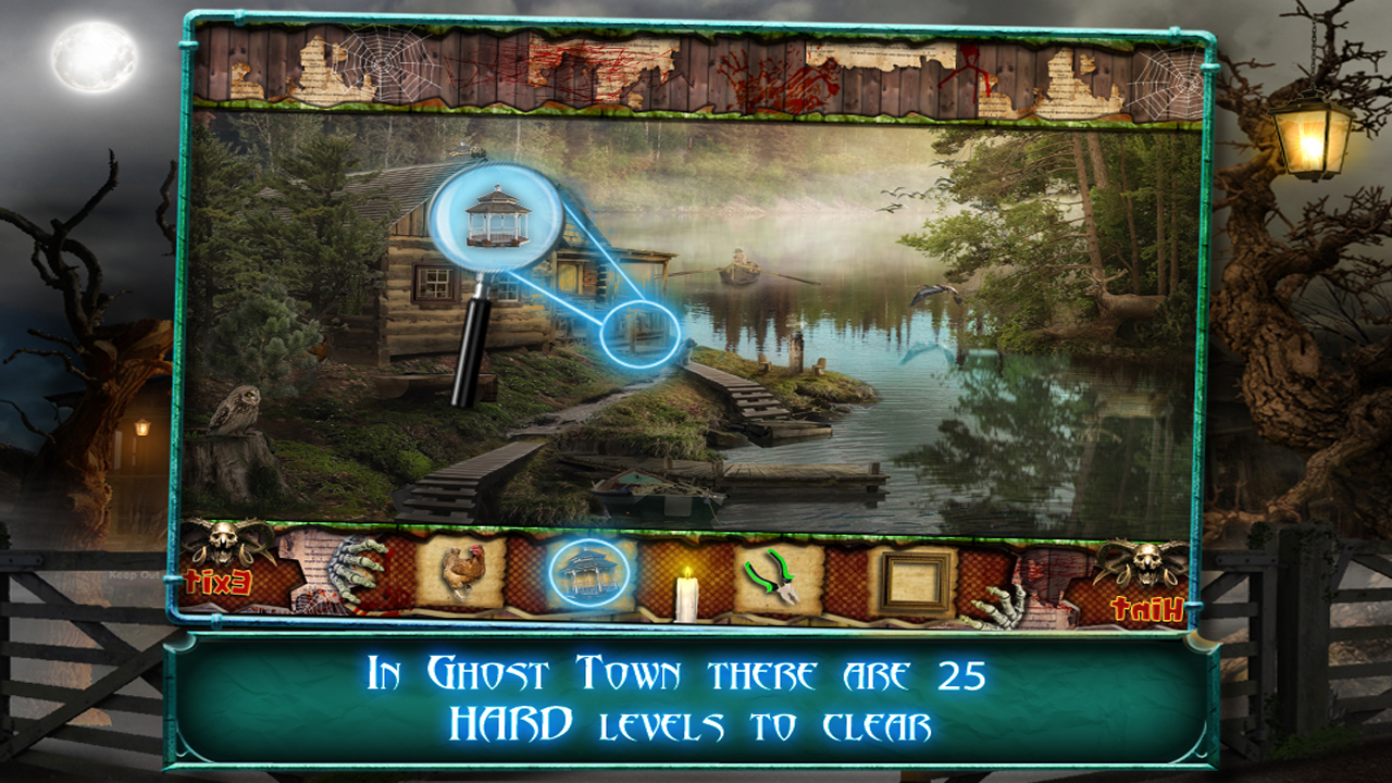 Hidden Objects Game - Ghost Town - In Ghost Town, find 500 new hidden ...