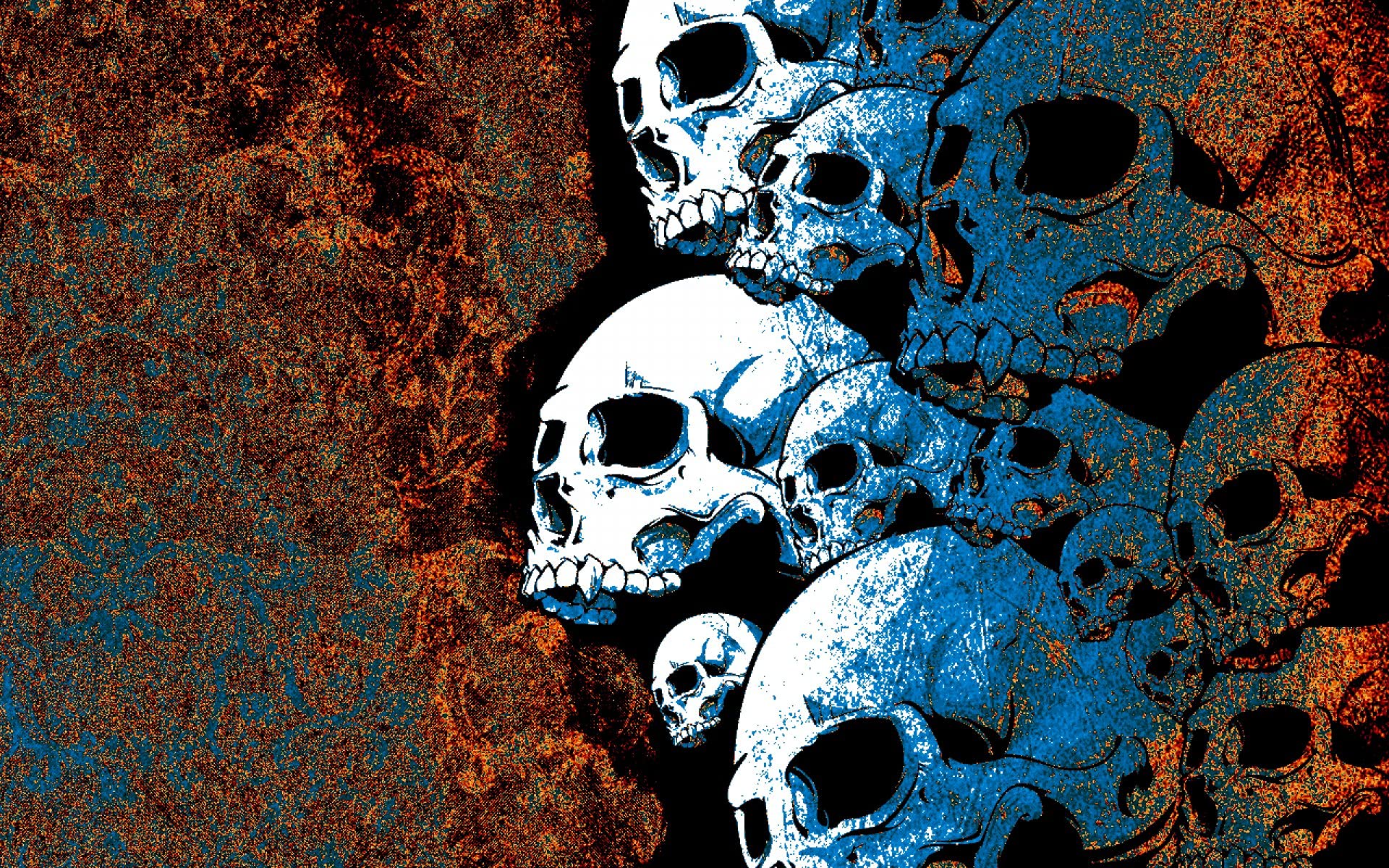 Abstract Scary Paintings