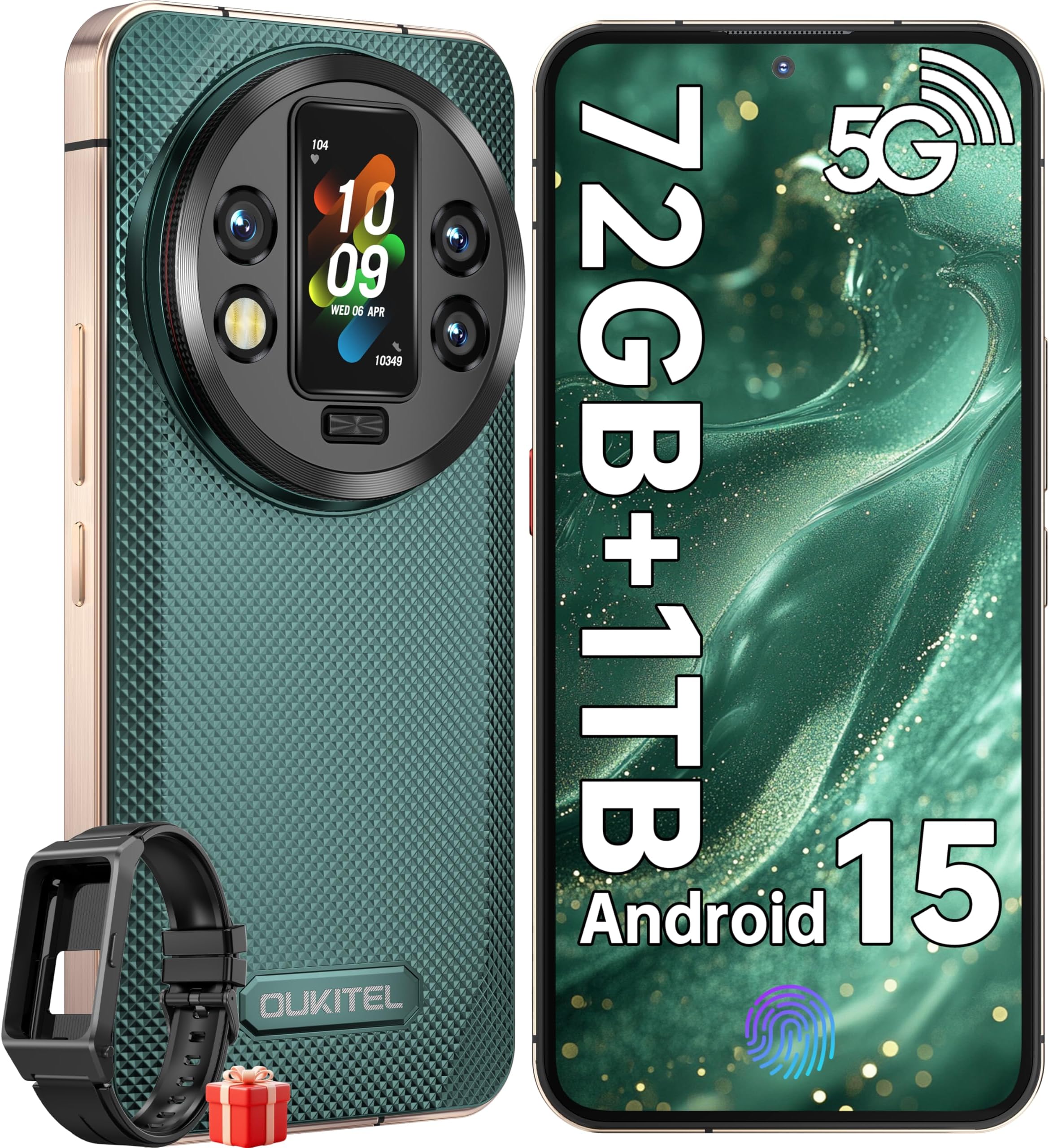 Amazon.com: OUKITEL WP200 Pro Rugged Smartphone Unlocked Android 15 ...