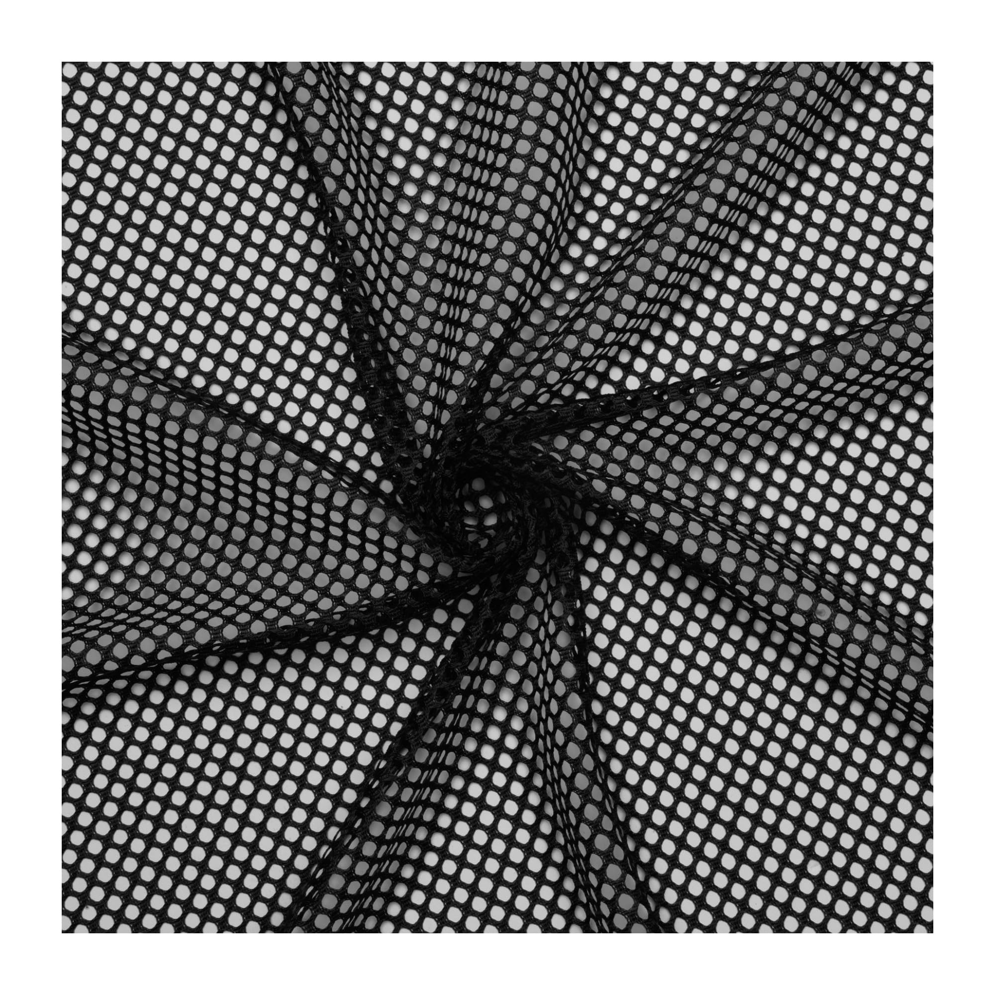 Amazon.com: Pico Textiles 2 Yards Bolt – Black Polyester King Mesh Jersey Fabric - 60" Wide ...