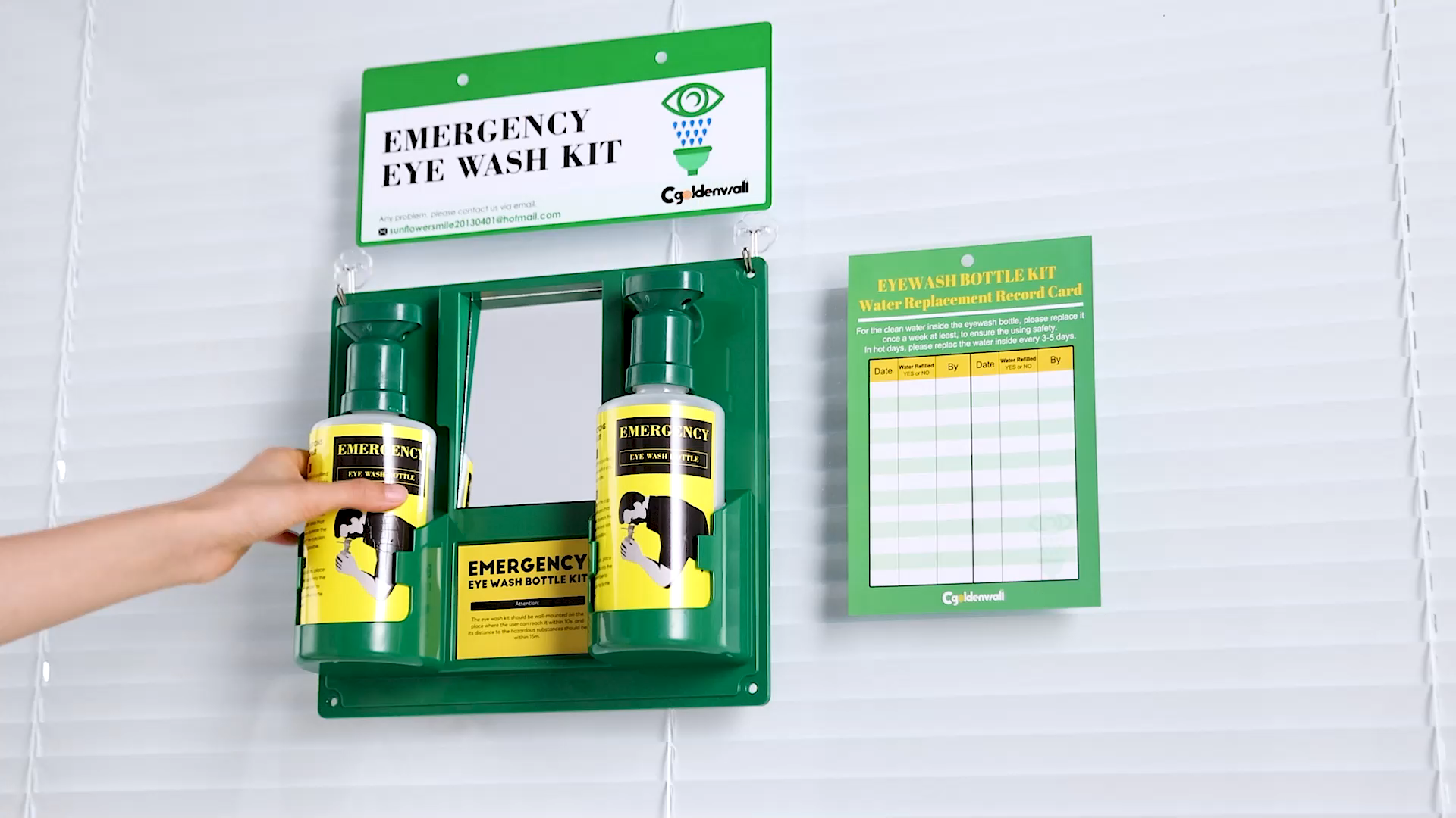 Eyewash Stations With Enclosure Eye Wash Station (support