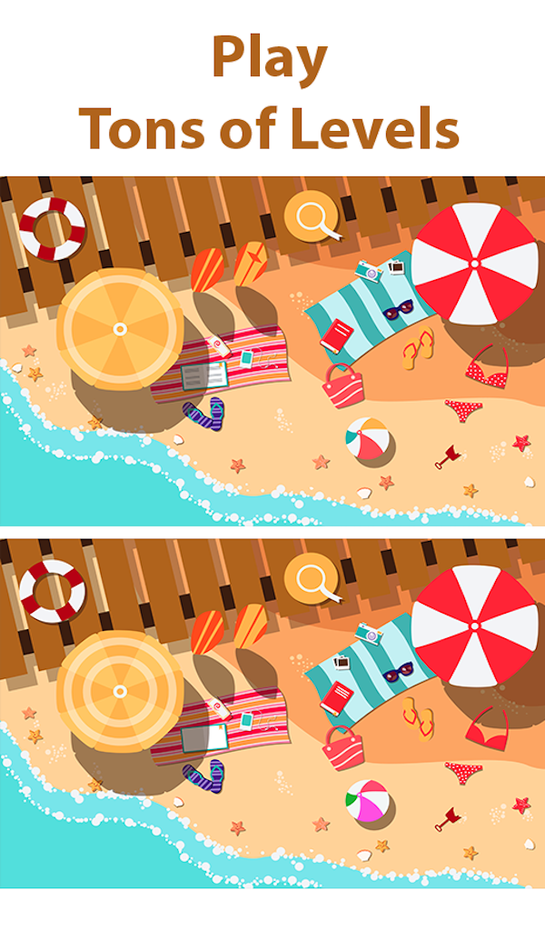 TapTap Differences - find differences, solve puzzles, play match3, find hidden objects, play ...