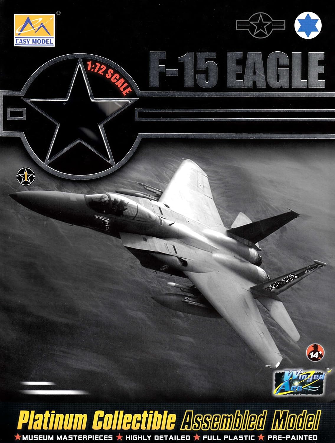 Amazon.com: MRC Easy Model F-15C 85-0102/EG, 58 TFS/33 TFW 1991 : Arts ...