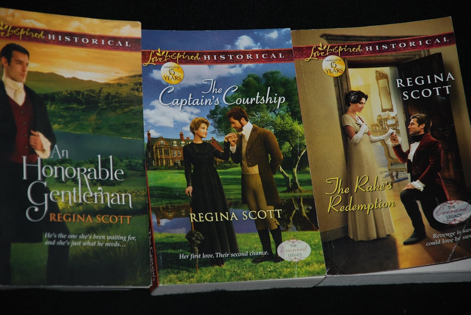 Lot of 3 Love Inspired Regina Scott Romance Novels Historical Romance ...