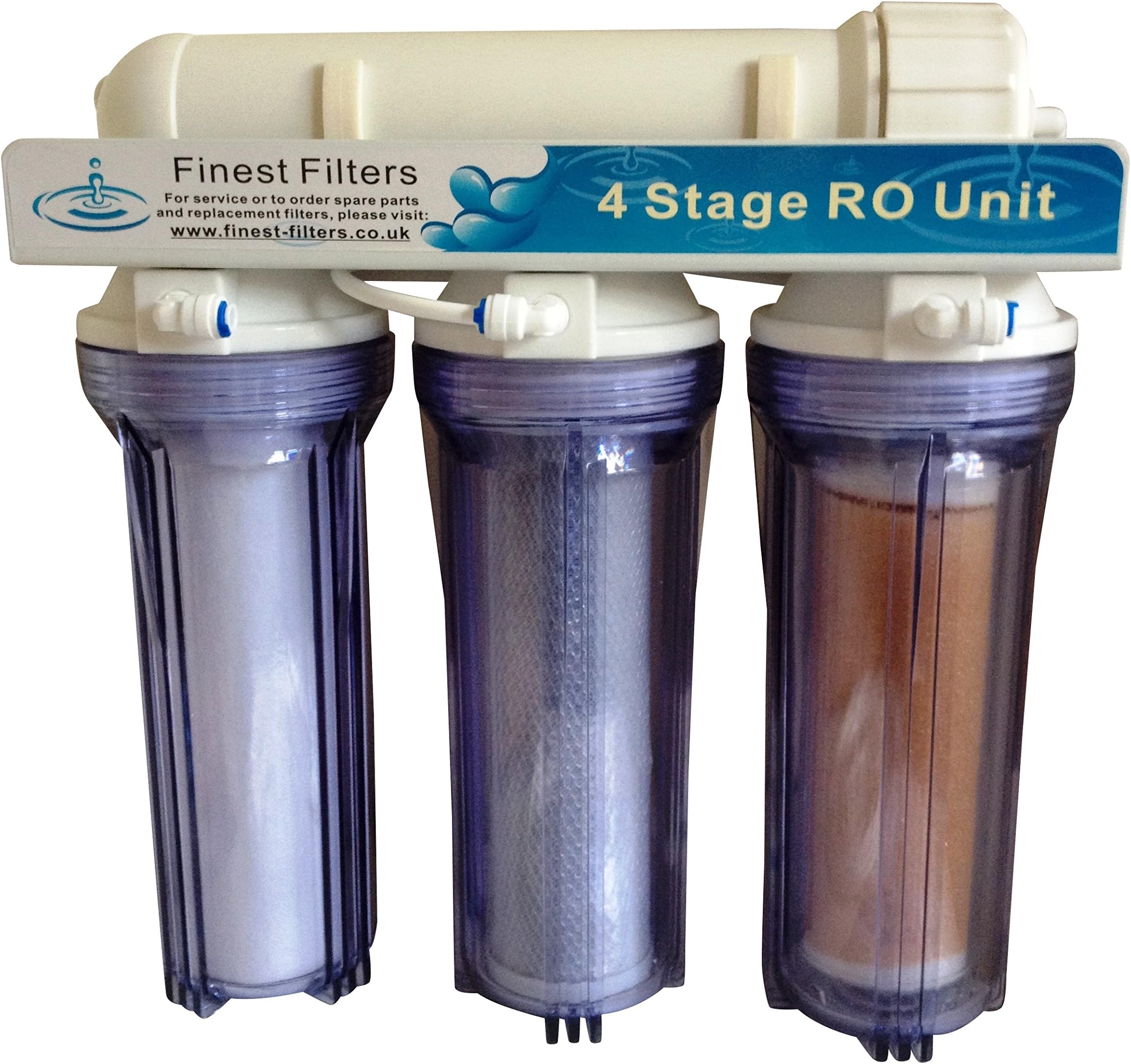 Finest-Filters Compact Reverse Osmosis RO Unit DI Deionisation Add On ...