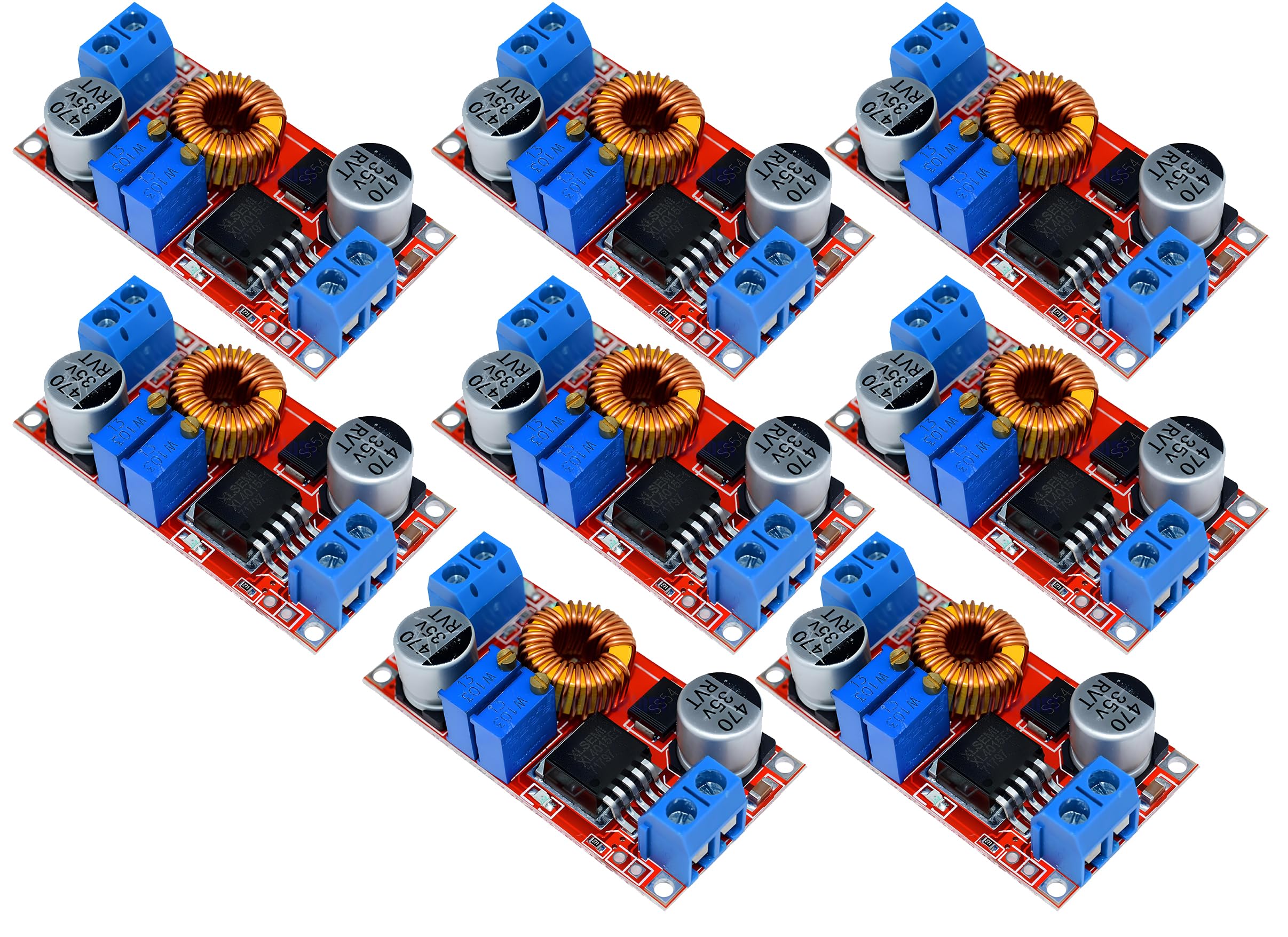 Shockley XL4015 E1 Lithium Battery Charger Module Board 5A DC to DC CC ...