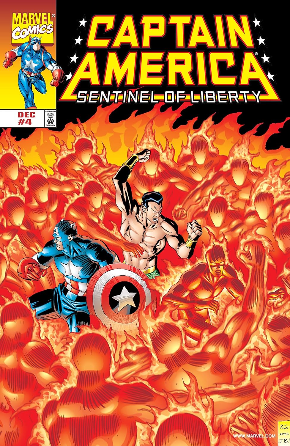 Amazon.com: Captain America: Sentinel of Liberty (1998-1999) #4 eBook ...