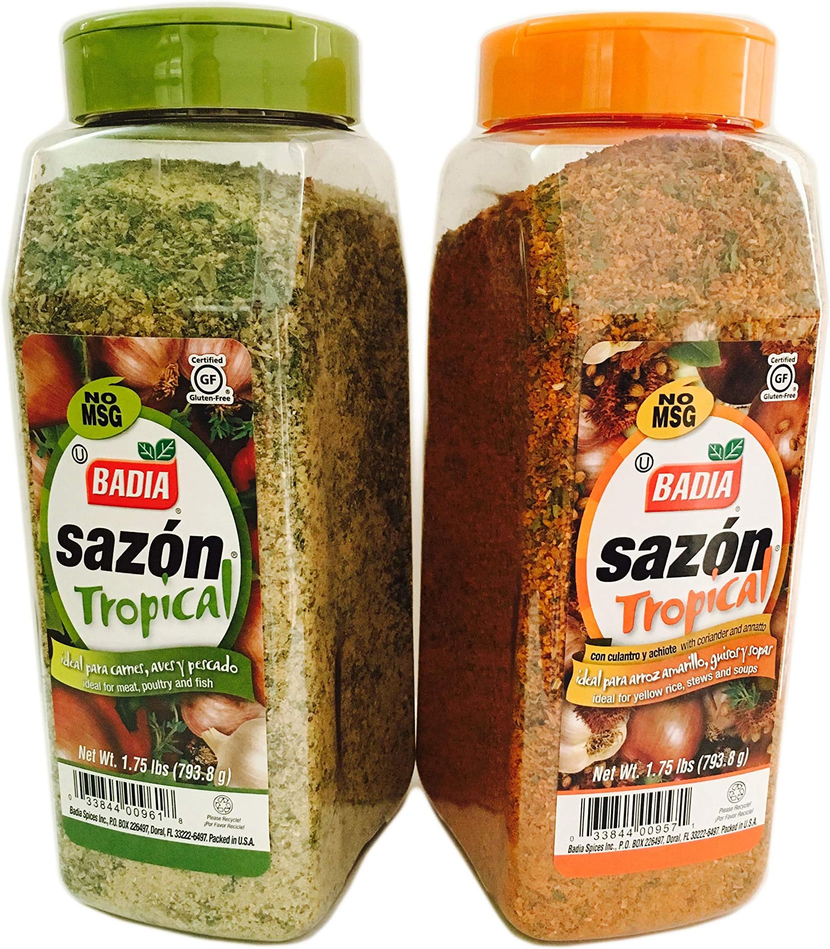 Amazon.com : Badia Complete Seasoning, Sazon Completa (Pack of 2 - 12oz ...