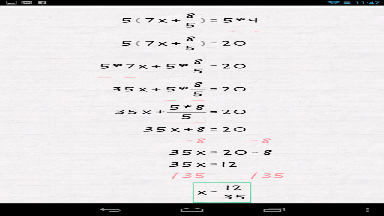 equation solver - App on Amazon Appstore