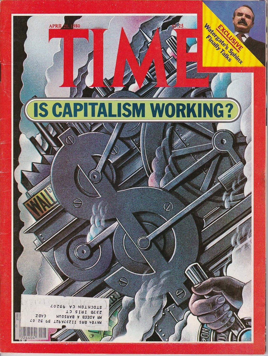 Amazon.com: Time Magazine April 21, 1980 Is Capitalism Working ...