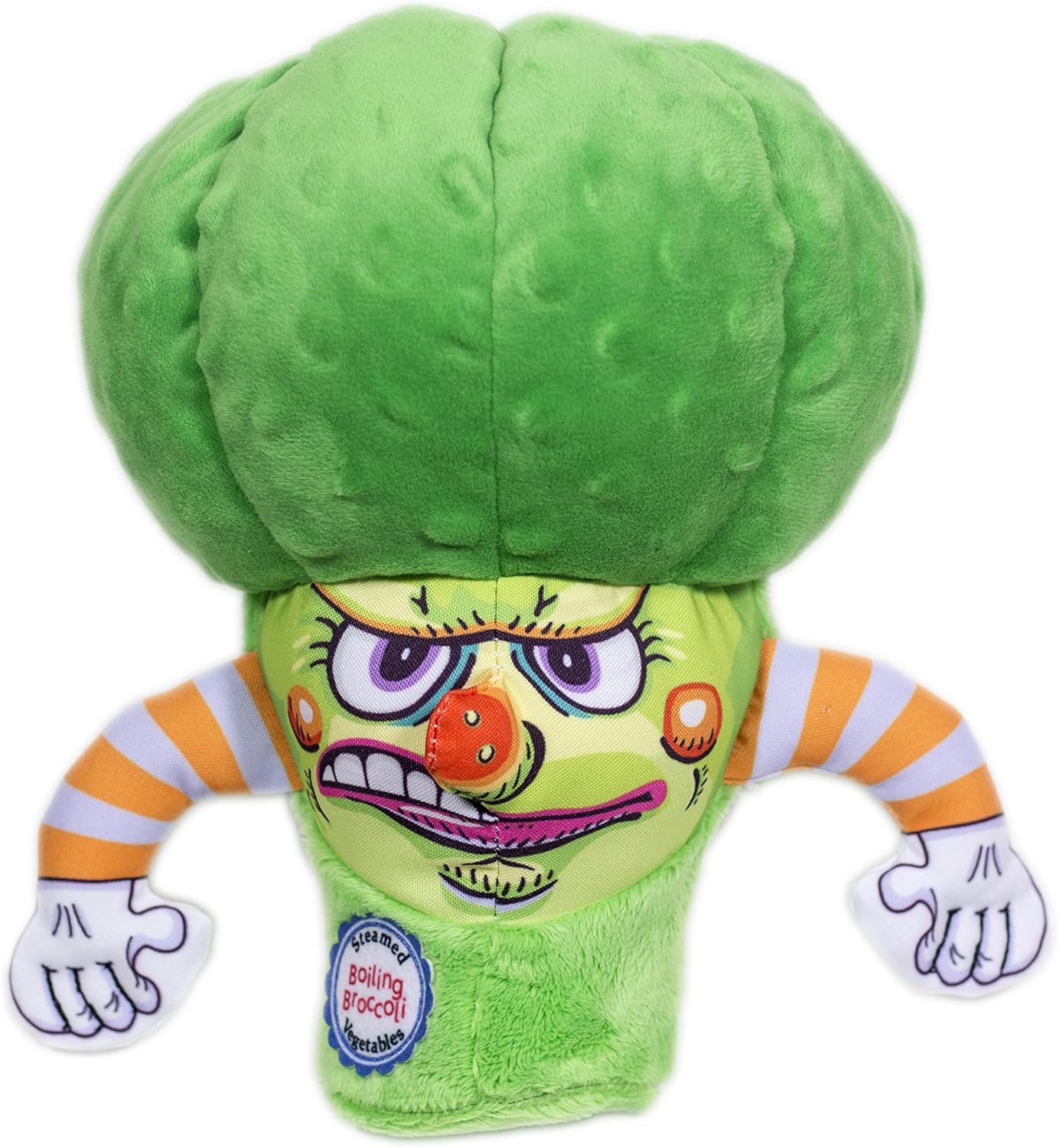 Pet Supplies : FUZZU Steamed Vegetables Dog Chew Toy with Squeaker ...