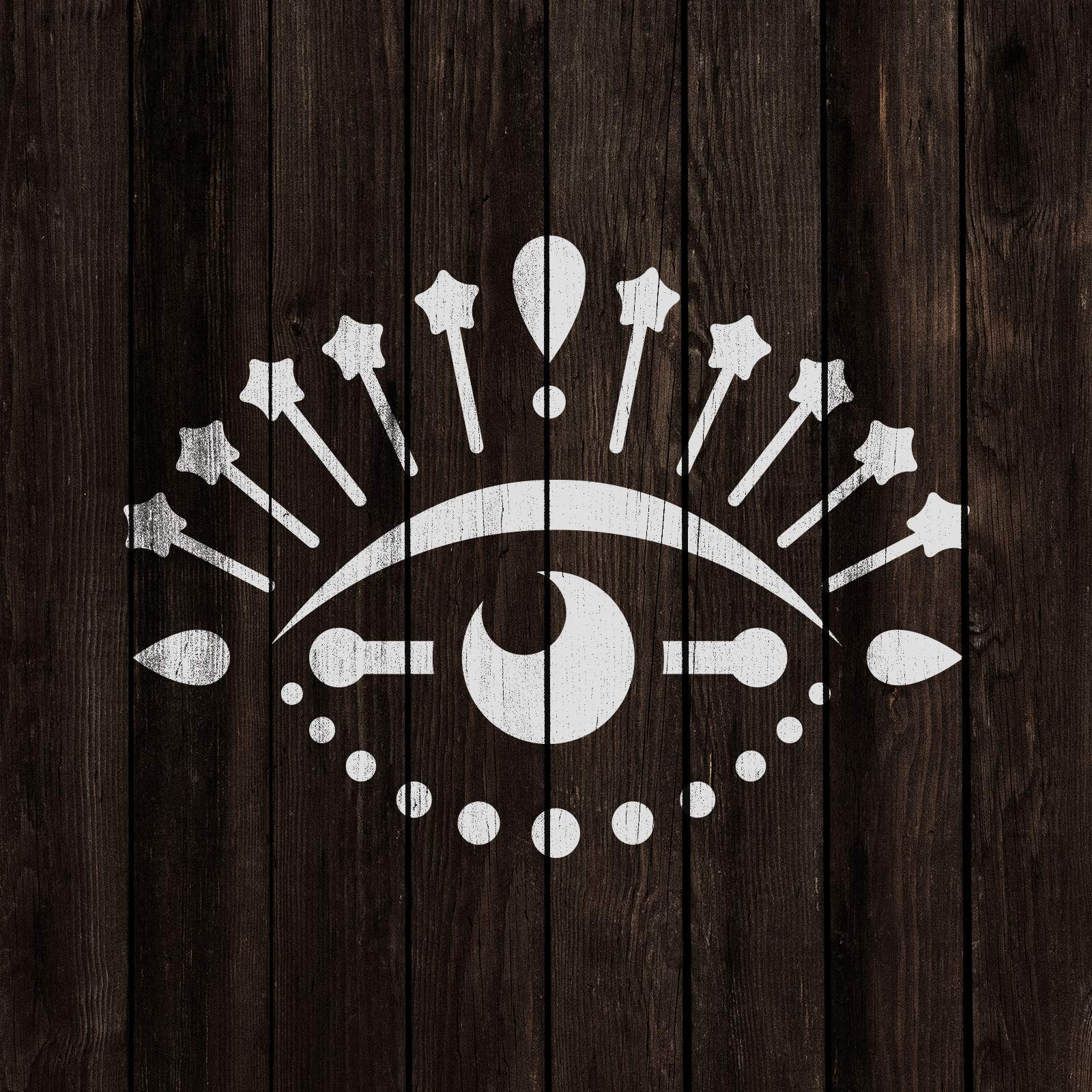 Evil Eye Stencil