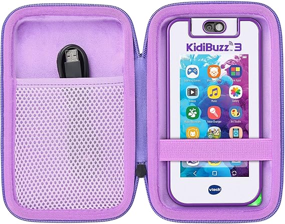 co2CREA Hard Case Replacement for VTech KidiBuzz 3 / KidiBuzz G2 Kids ...