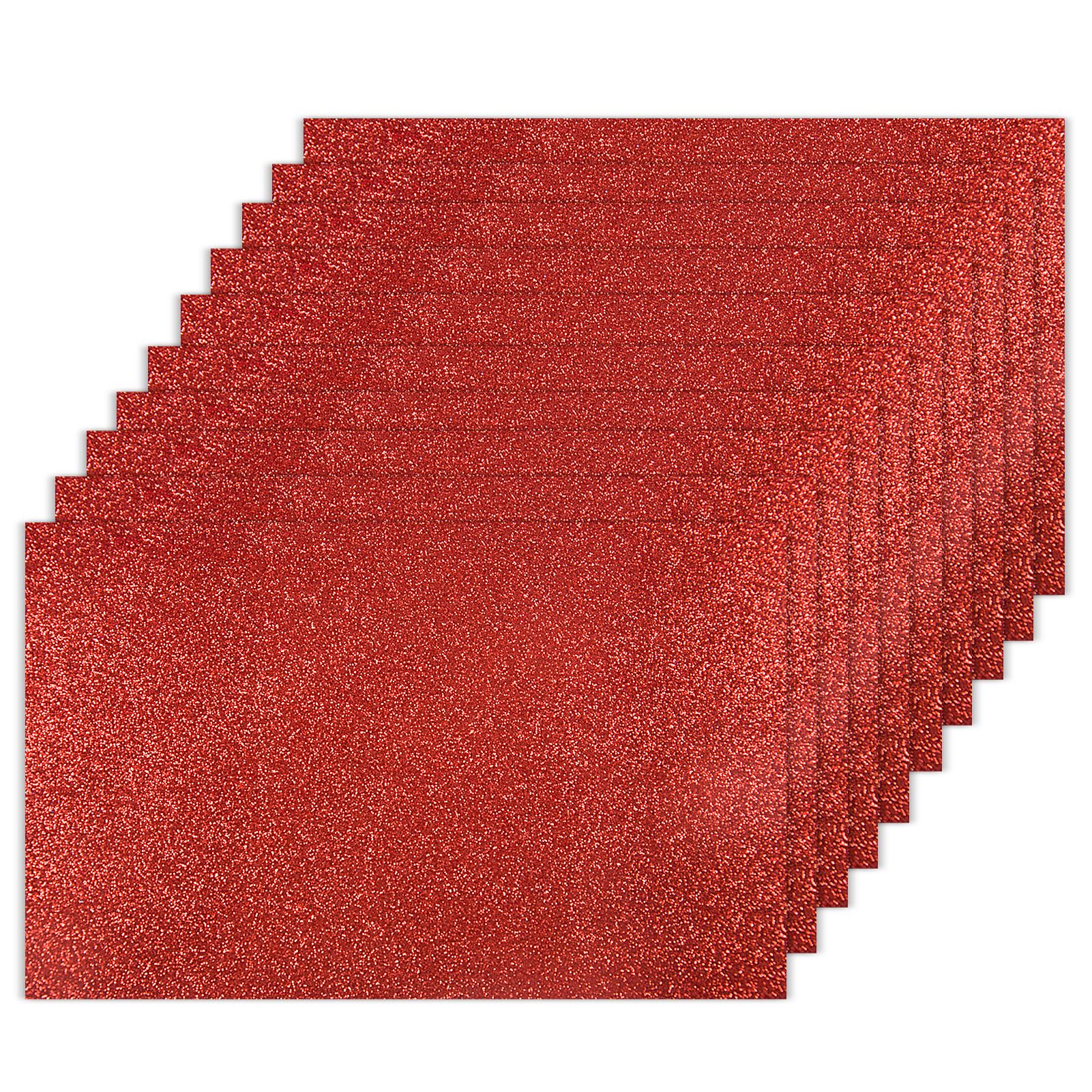 Amazon.com: 10 Pcs Glitter Foam Sheets,7.8 x 11.8 inch Craft Foam Foam ...